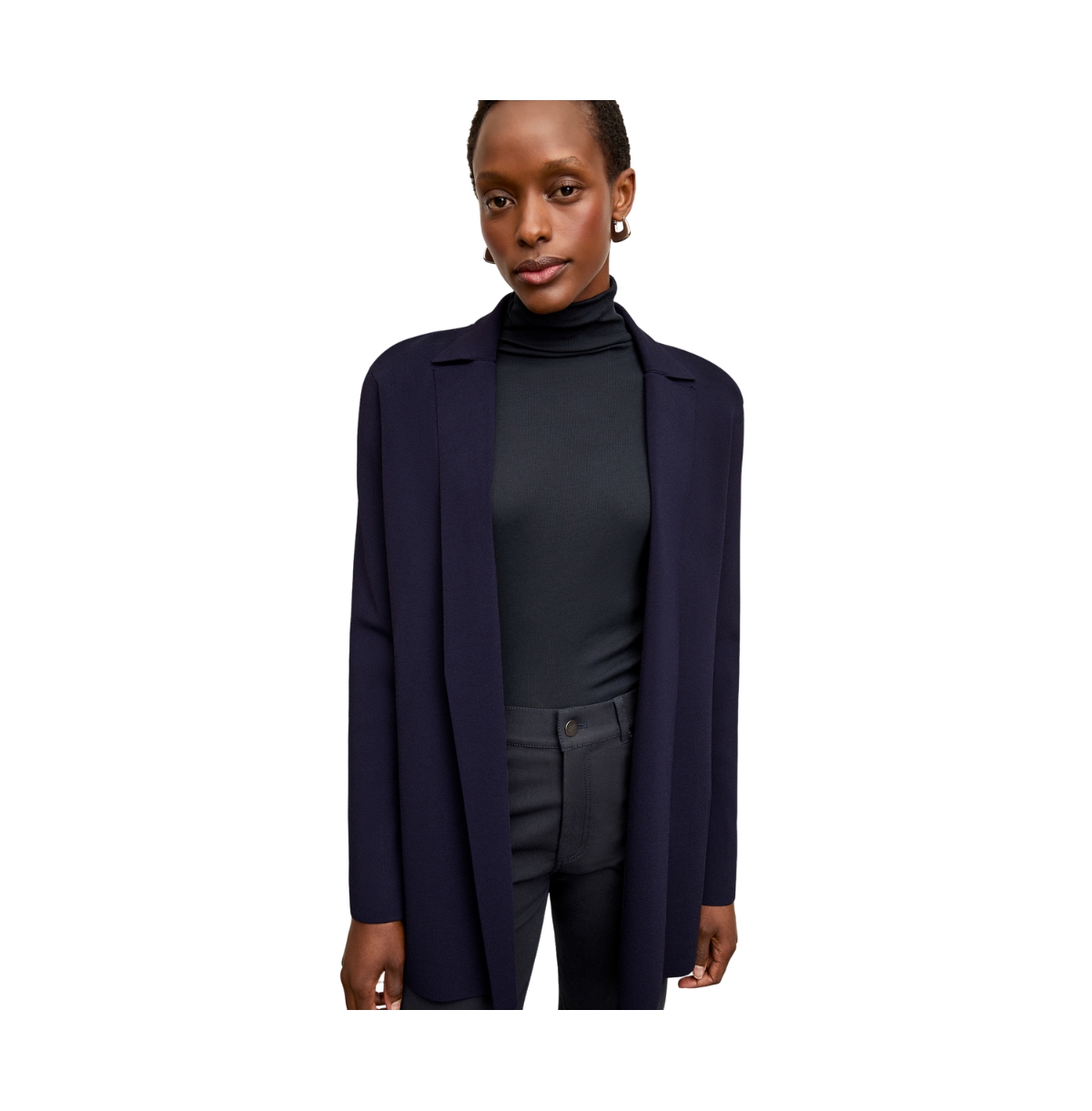 Click here for M.m.LaFleur Womens Merritt Wrap Jardigan - Navy prices