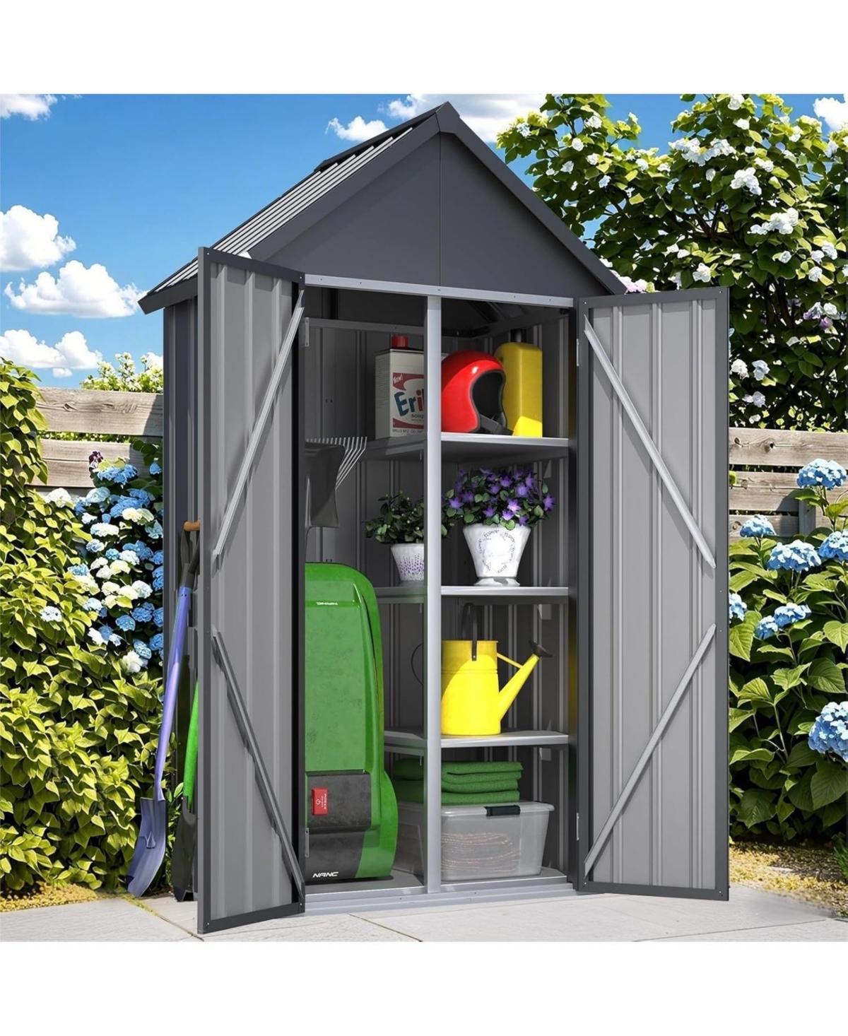 Click here for Aecojoy Outdoor Storage Cabinet Waterproof with Sh... prices
