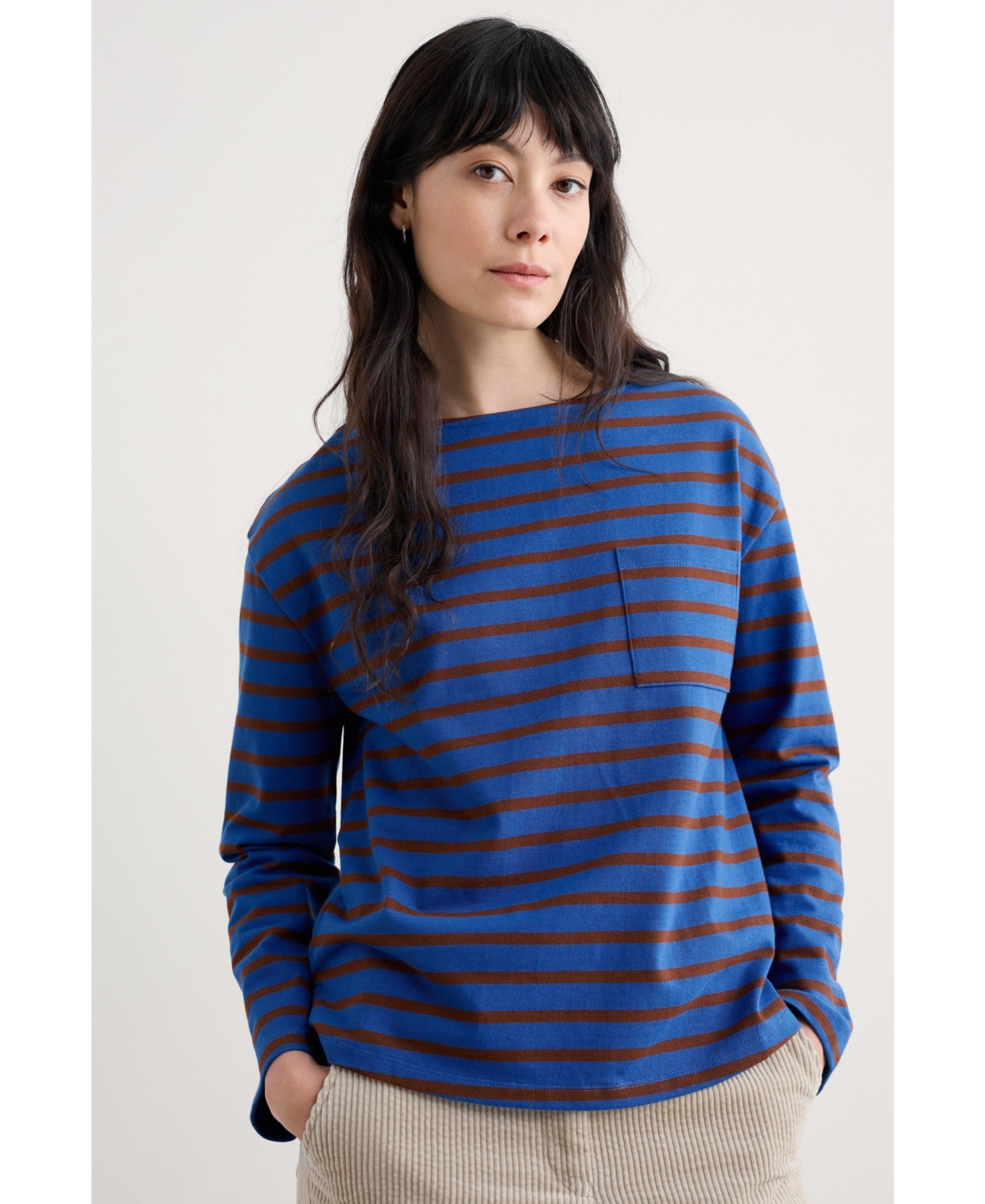 Click here for Seasalt Cornwall Womens Beach Boat Top - Breton in... prices