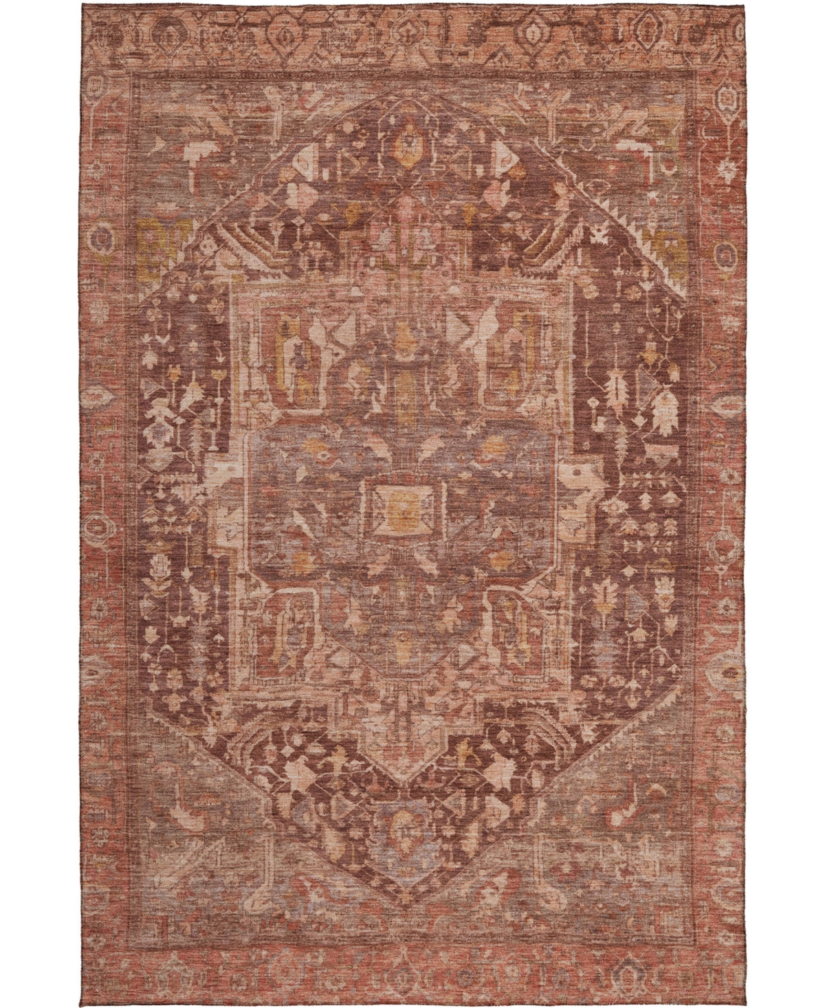 Click here for Dalyn Solace SL14 8x10 Area Rug - Paprika prices