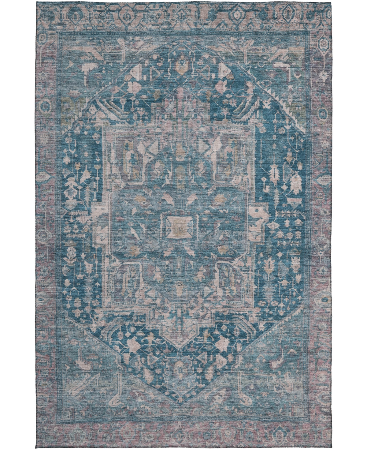 Click here for Dalyn Solace SL14 9x12 Area Rug - Blue prices