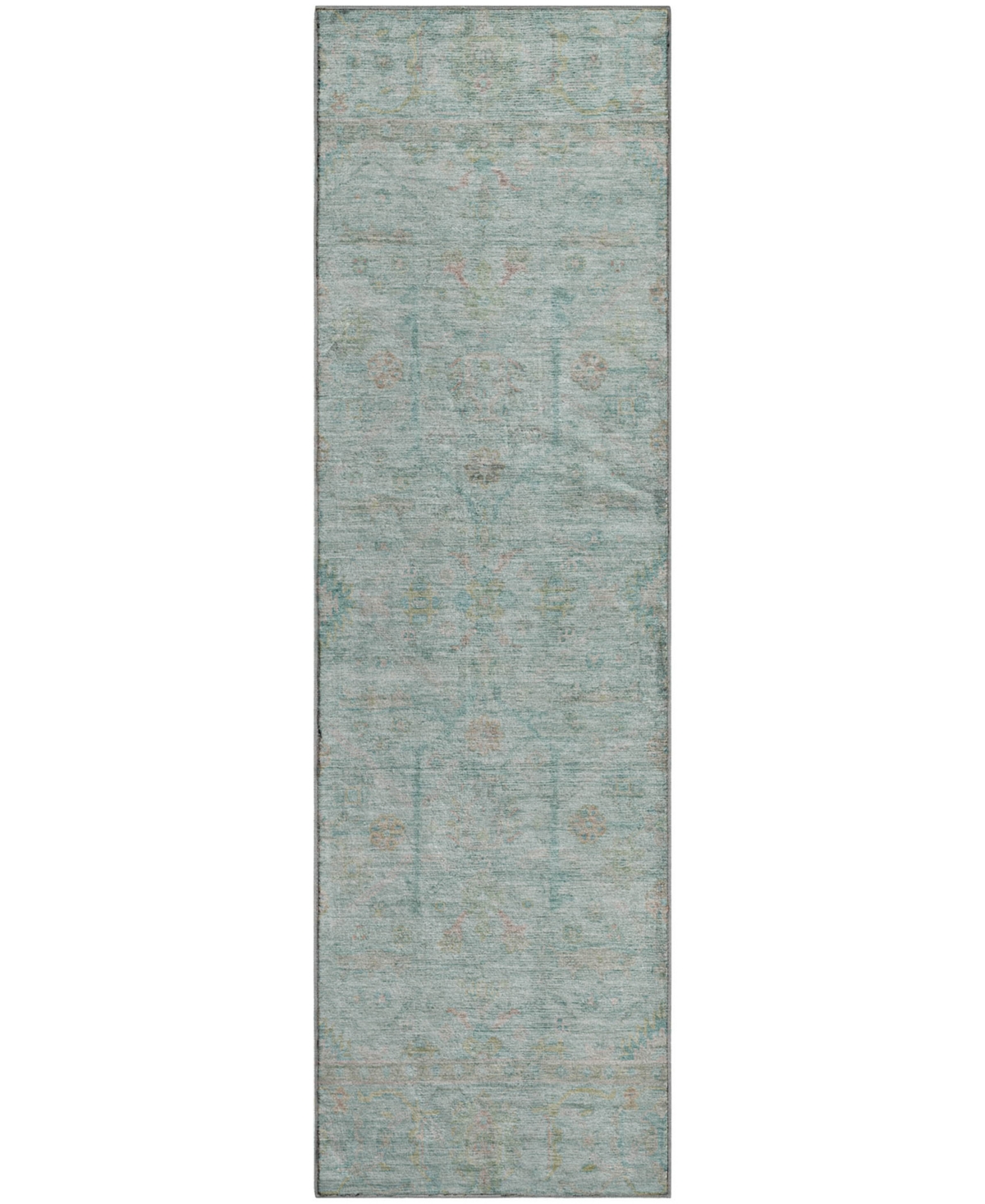 Click here for Dalyn Ravenna RN5 23x76 Runner Area Rug - Teal  Mi... prices
