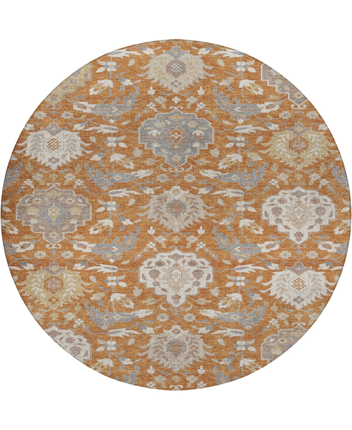 Click here for Dalyn Tabrook TB4 8x8 Round Area Rug - Copper prices