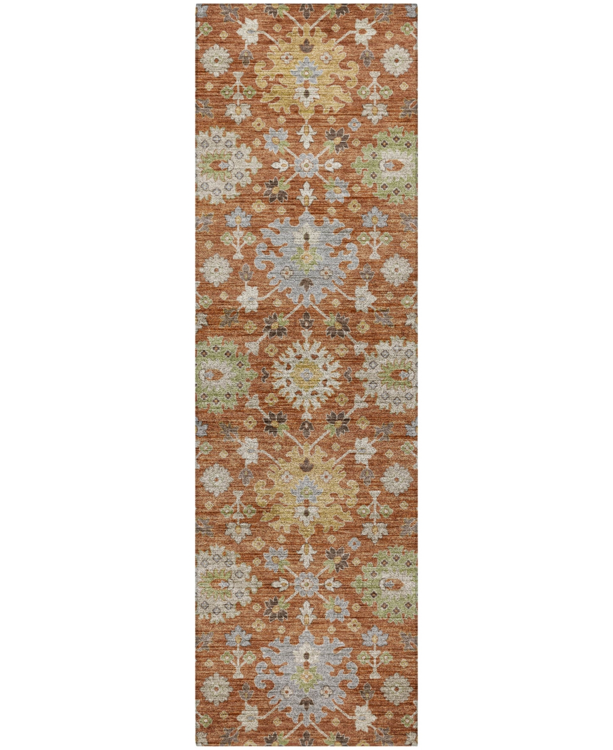 Click here for Dalyn Silk Road SR3 23x76 Runner Area Rug - Orange prices