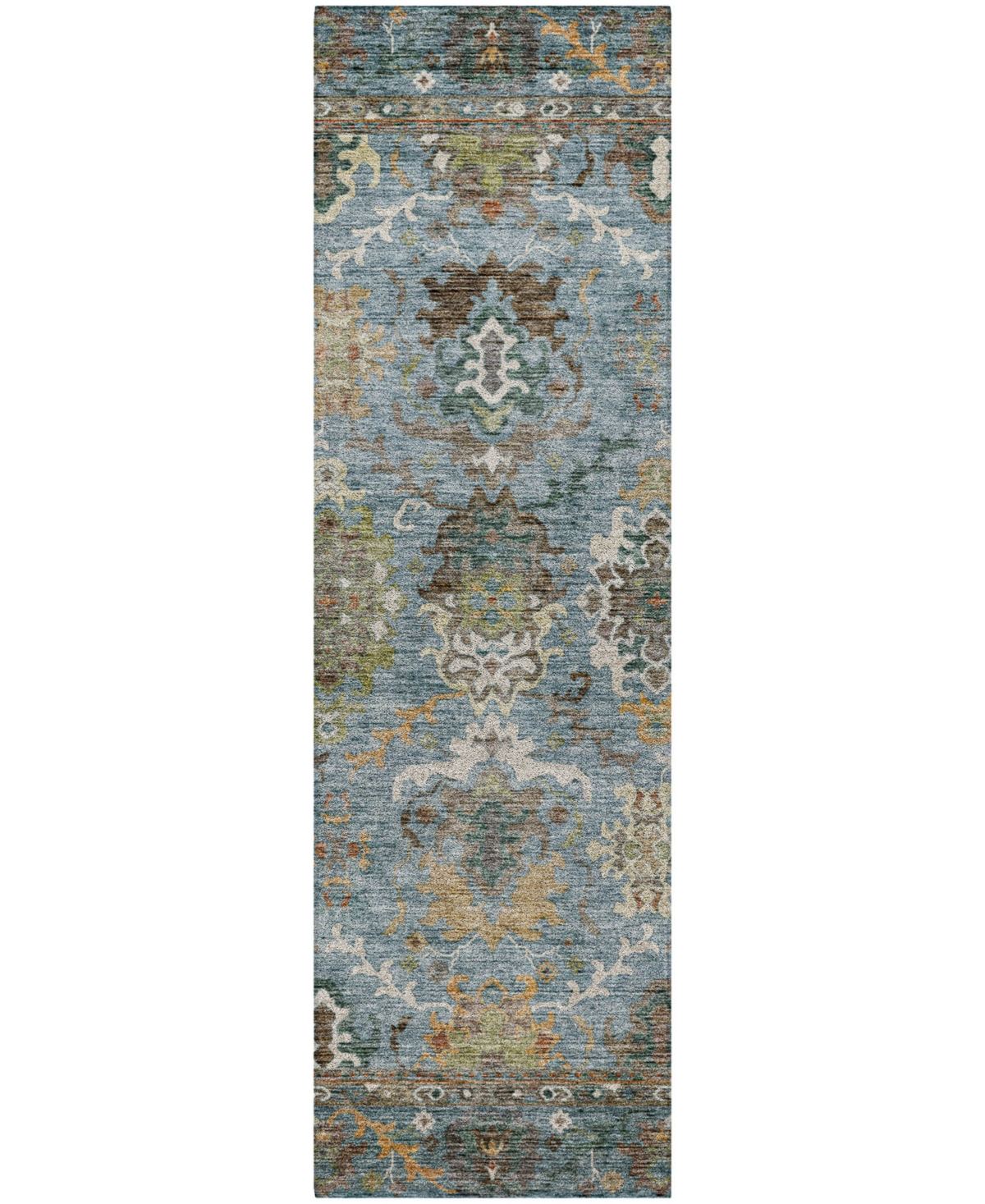 Click here for Dalyn Silk Road SR8 23x76 Runner Area Rug - Blue... prices
