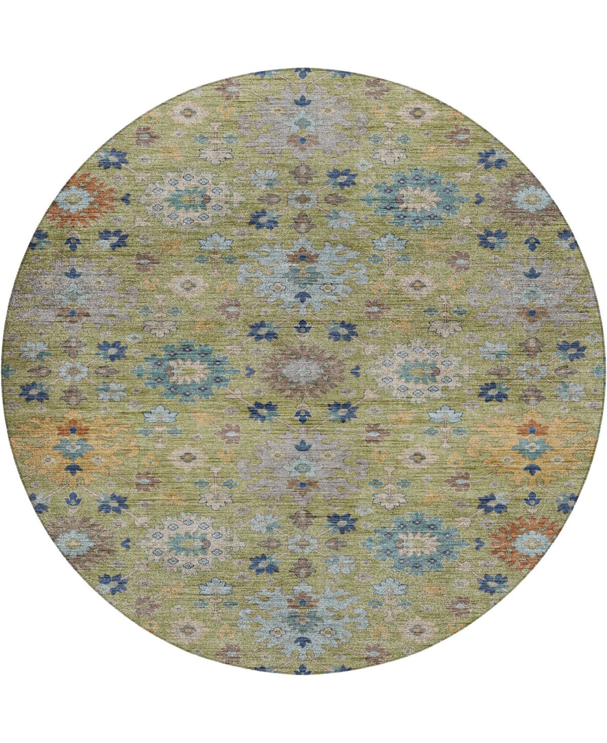 Click here for Dalyn Silk Road SR3 8x8 Round Area Rug - Moss prices