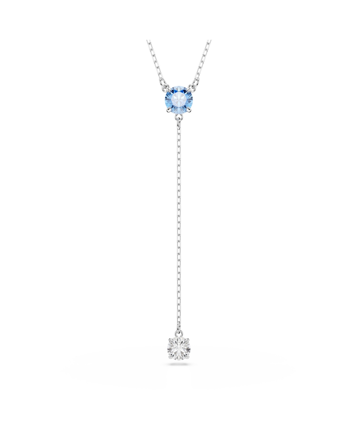 Click here for Swarovski Stilla Attract Rhodium Plated Y Necklace... prices