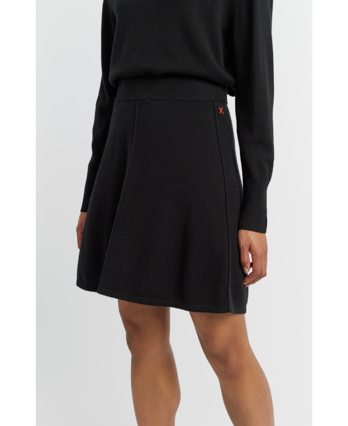 Click here for Chinti & Parker Womens Wool-Cashmere Mini Skirt -... prices