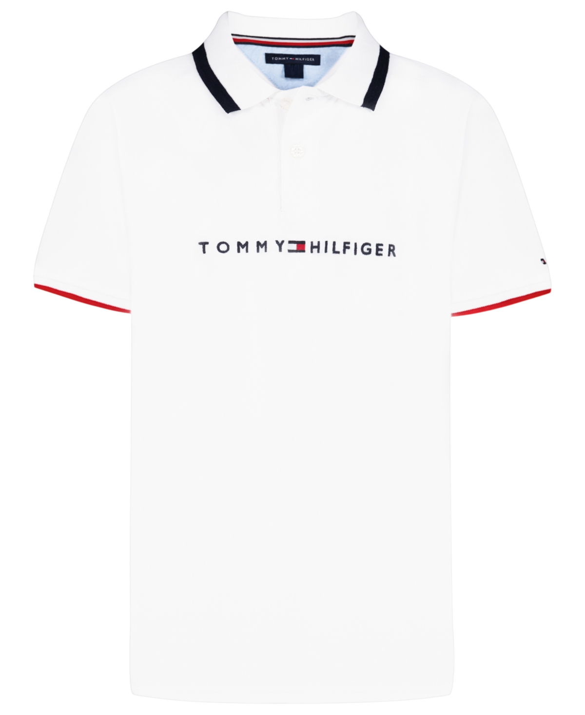 Click here for Tommy Hilfiger Big Boys Tomas Short Sleeves Polo S... prices