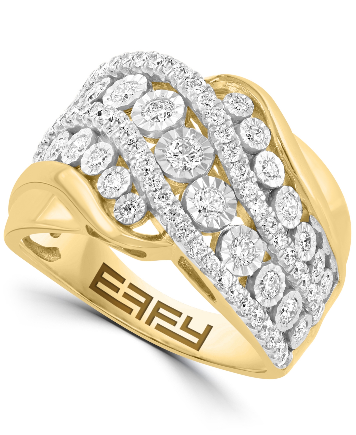 Click here for Effy Collection Diamond Ring (3/4 ct.t.w.) in 14k... prices