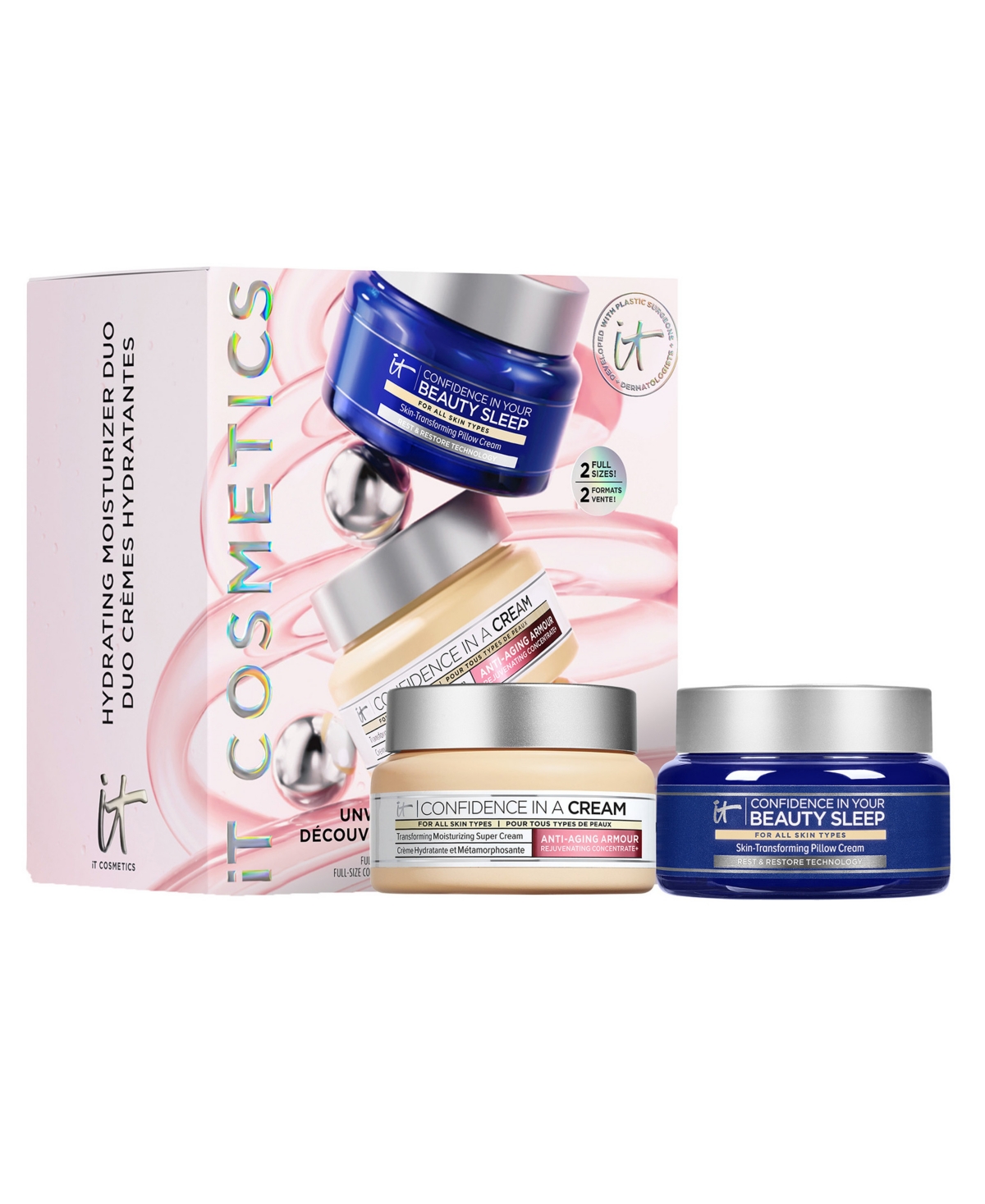 Click here for It Cosmetics Holiday 2025 2-Pc. Unwrap Day-To-Nigh... prices