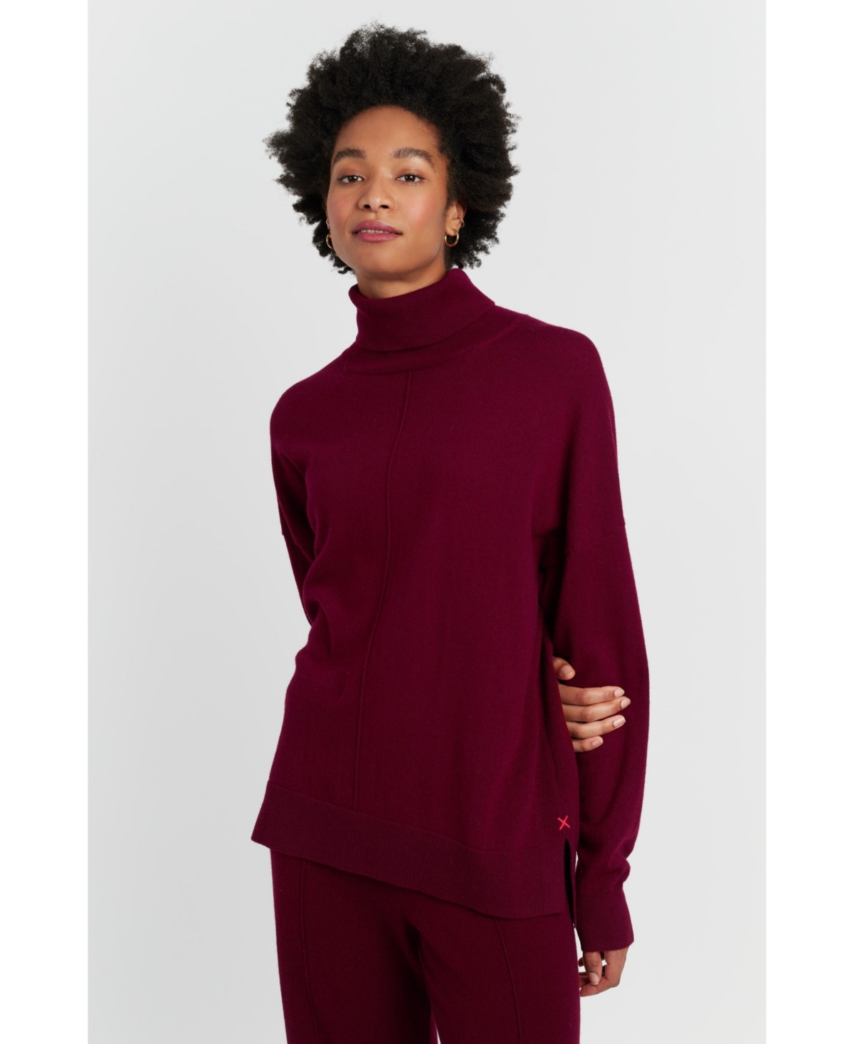 Click here for Chinti & Parker Womens Relaxed Roll Neck Wool & Ca... prices