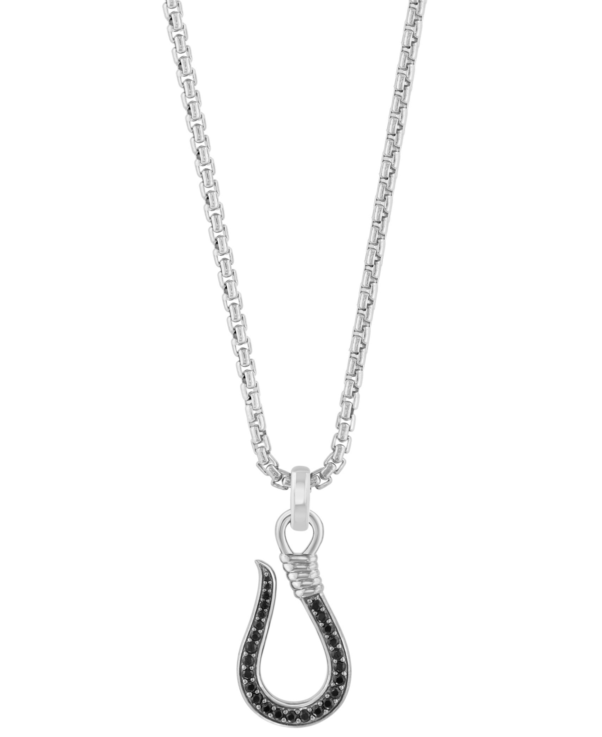 Click here for Effy Collection Black Spinel Pendant Necklace (1/2... prices