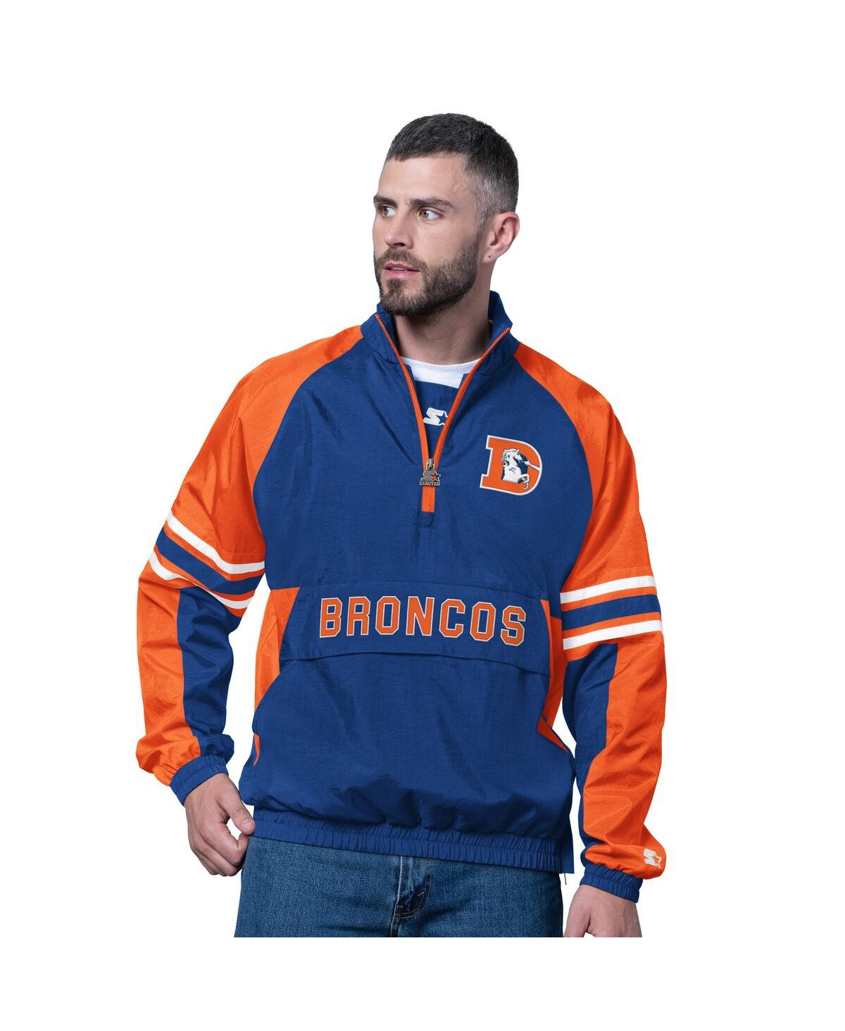 Click here for Starter Mens Royal Denver Broncos Vintage Logo Pro... prices