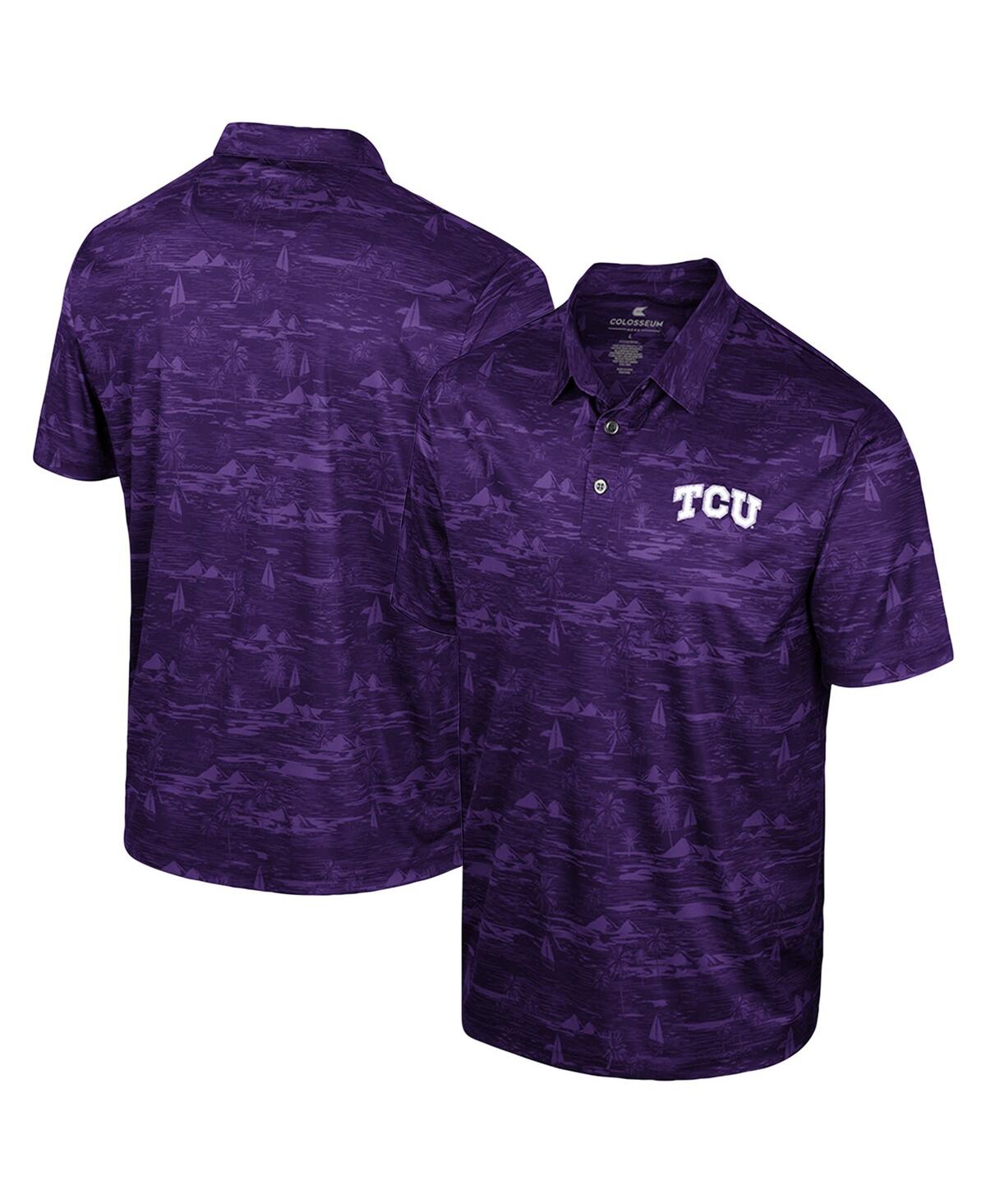Click here for Colosseum Mens Purple Tcu Horned Frogs Daly Print... prices