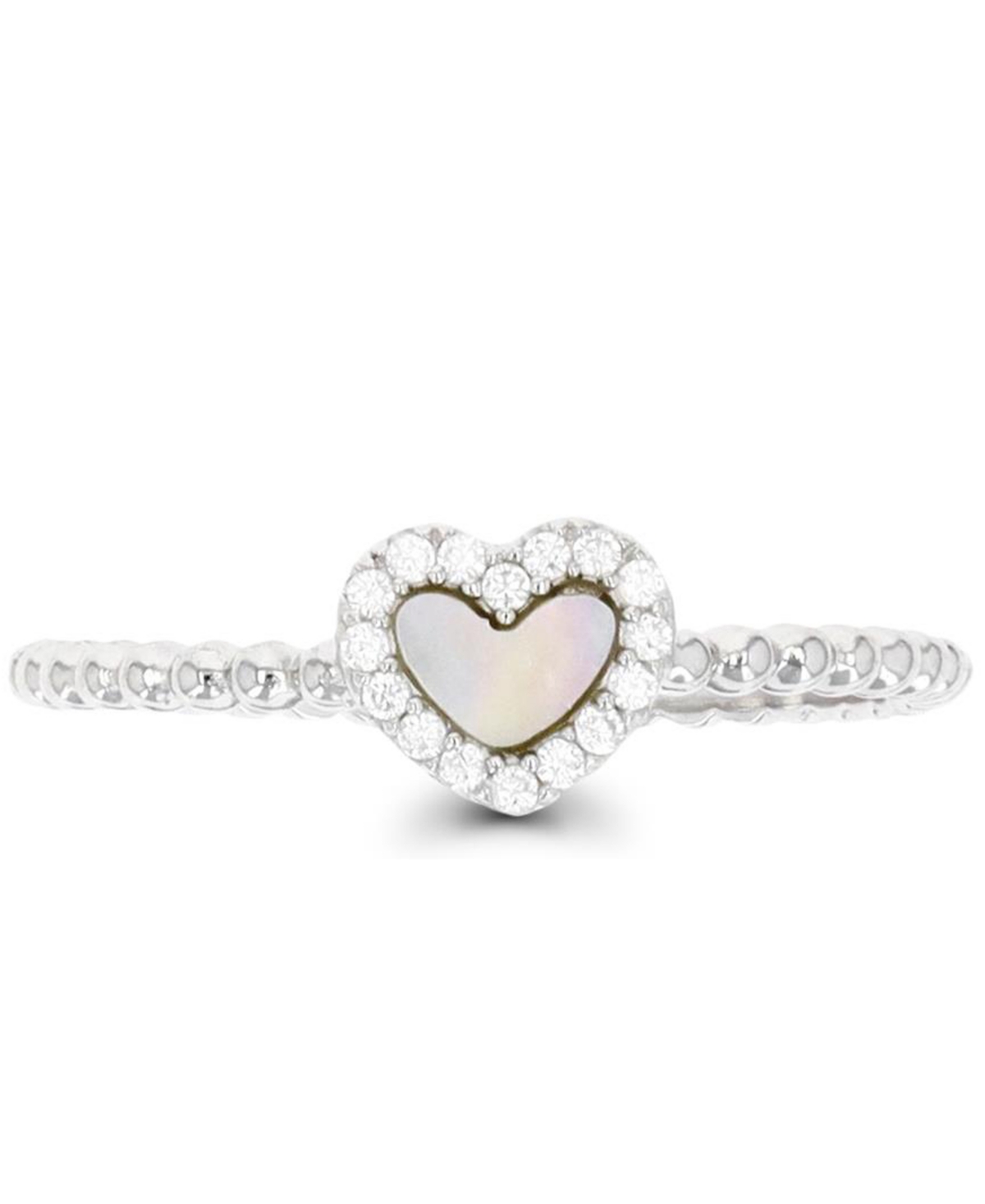 Click here for Macys Mother of Pearl and Cubic Zirconia Beaded He... prices