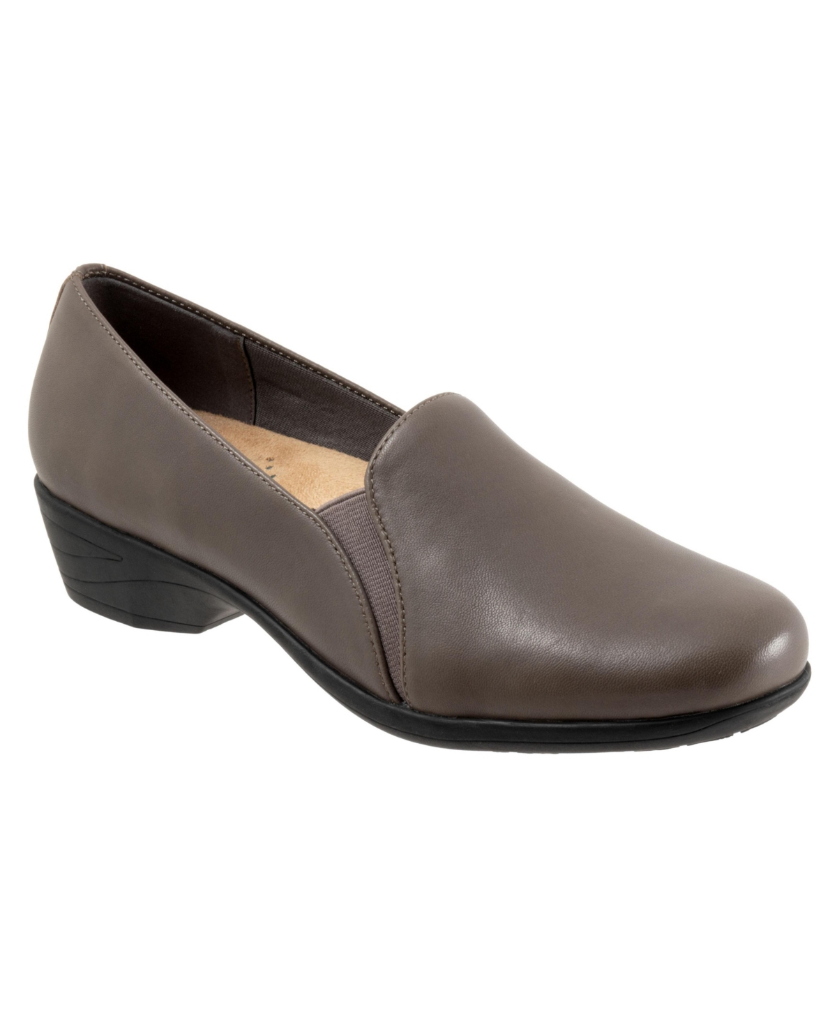 Click here for Trotters Reagan Flat - Grey prices