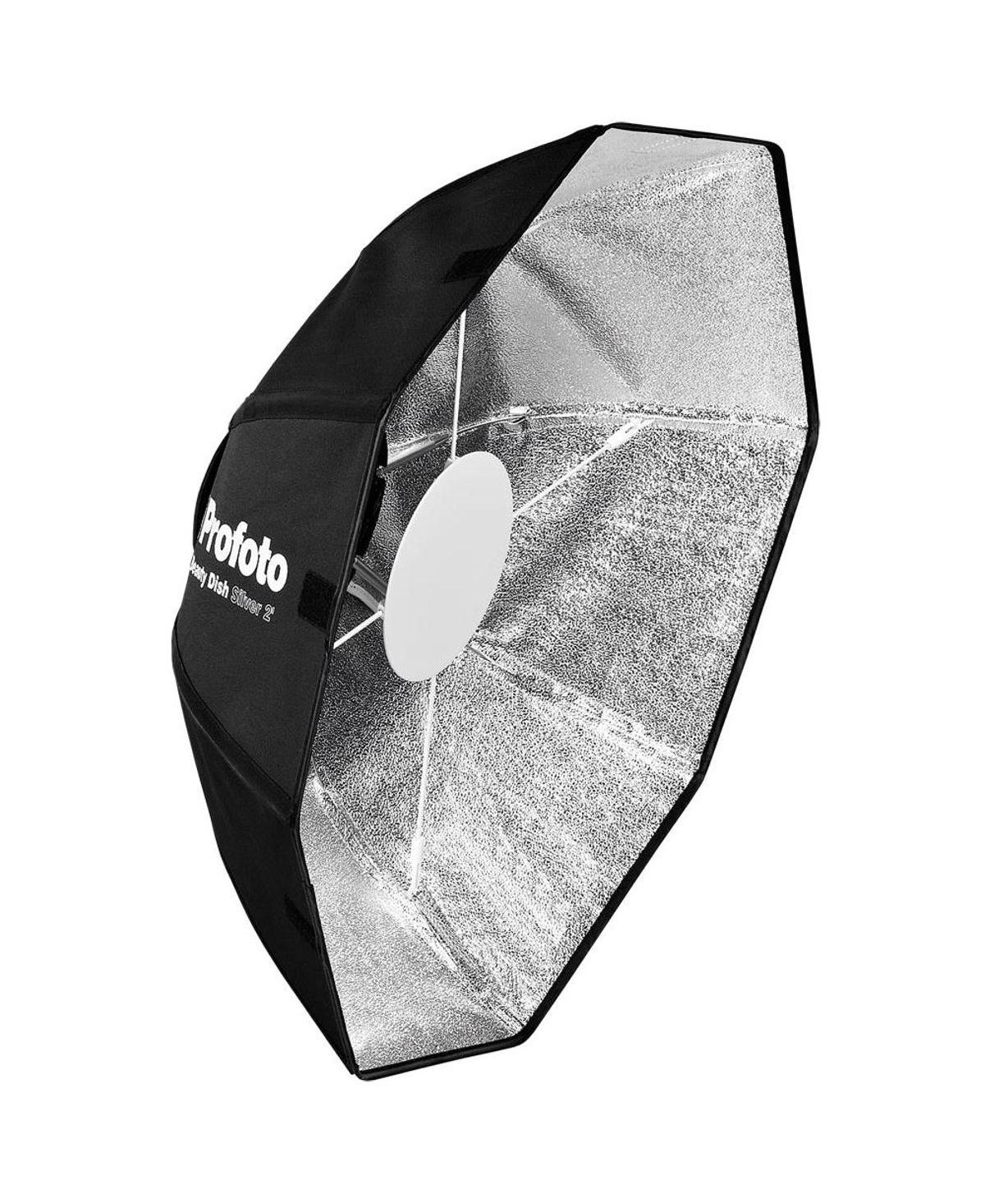 Profoto Ocf 24 Beauty Dish with Deflector Plate  Silver - Black 1