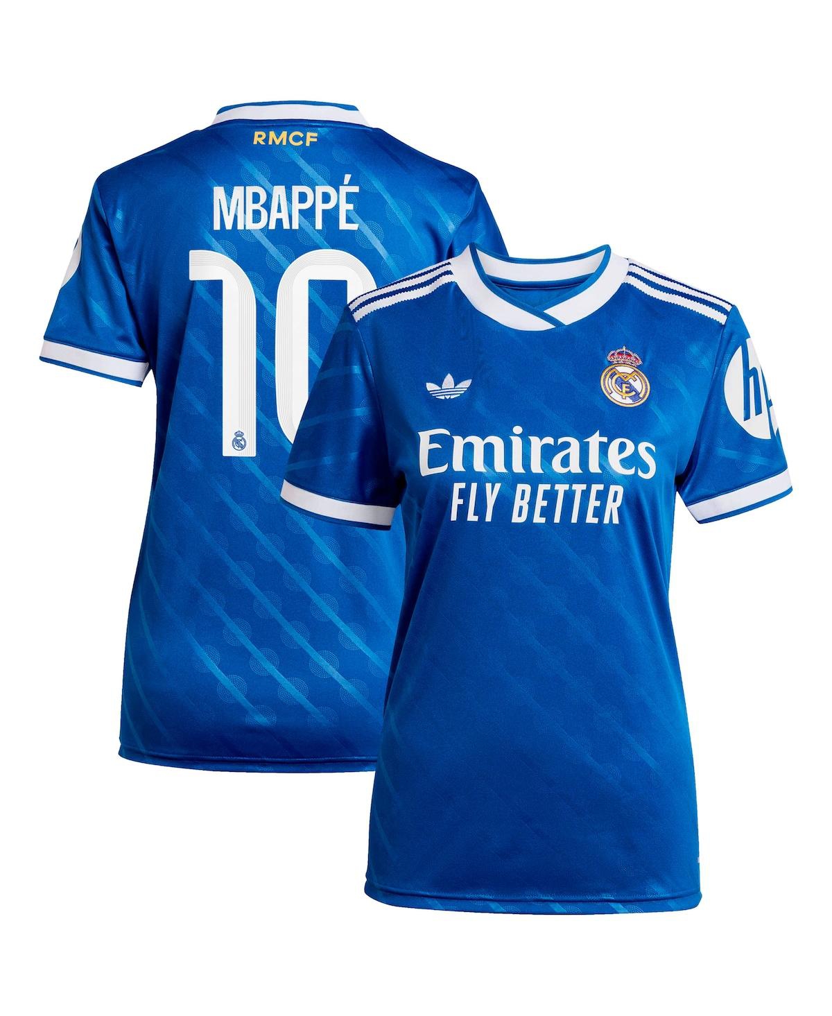 Click here for Adidas Womens Kylian Mbappe Blue Real Madrid 2025/... prices