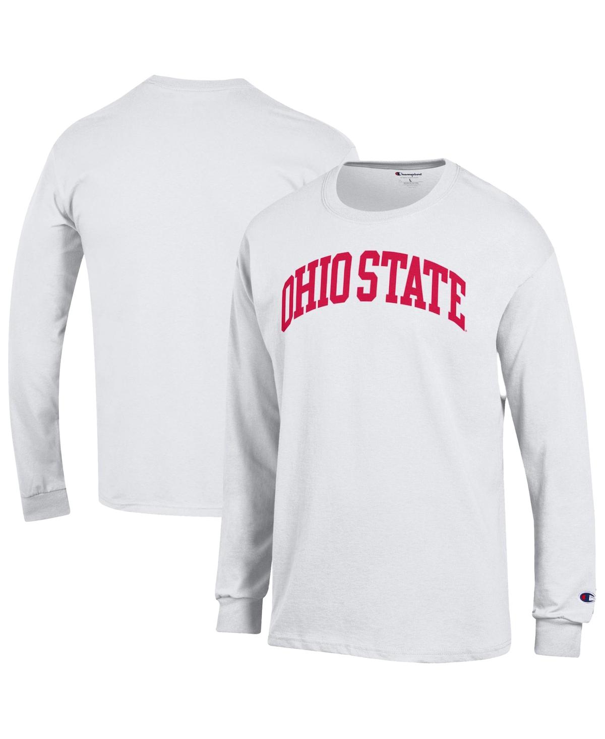Click here for Champion Mens White Ohio State Buckeyes Basic Arch... prices