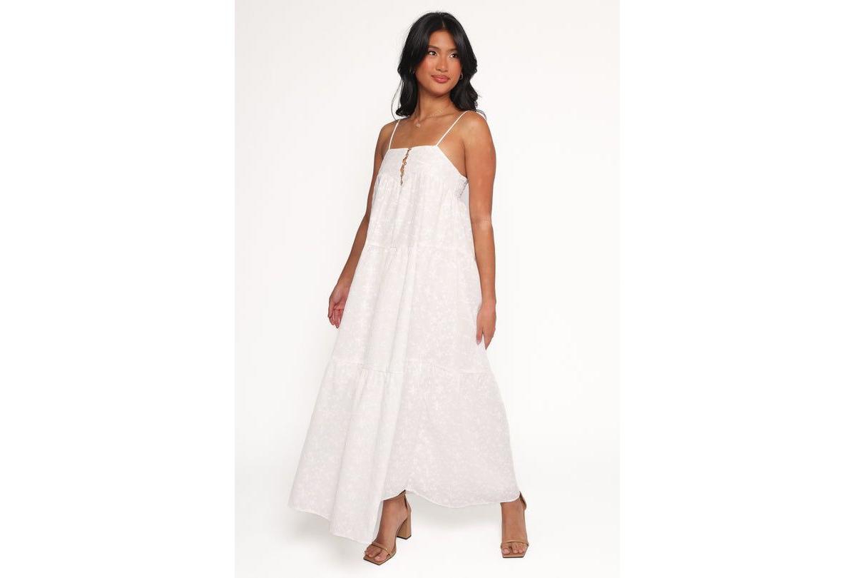 Click here for Petal and Pup Womens Kendal Maxi Dress - White prices