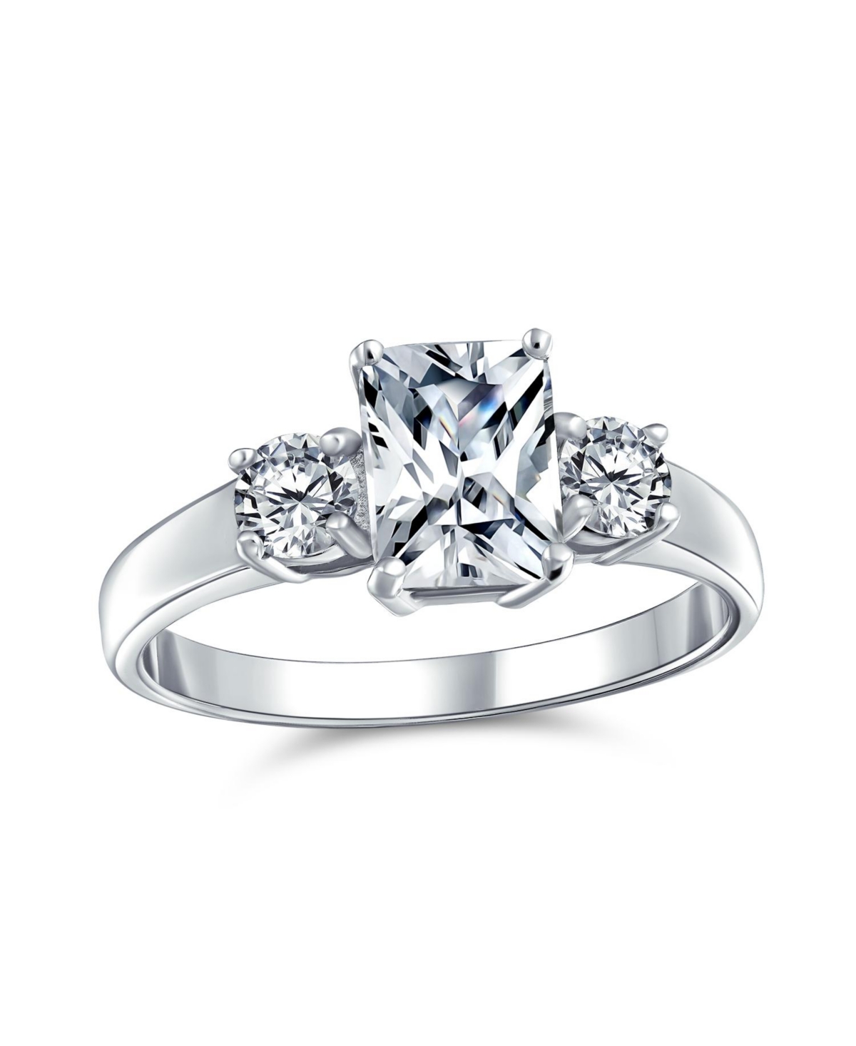 Click here for Bling Jewelry Timeless Classic Style 2CT Rectangle... prices