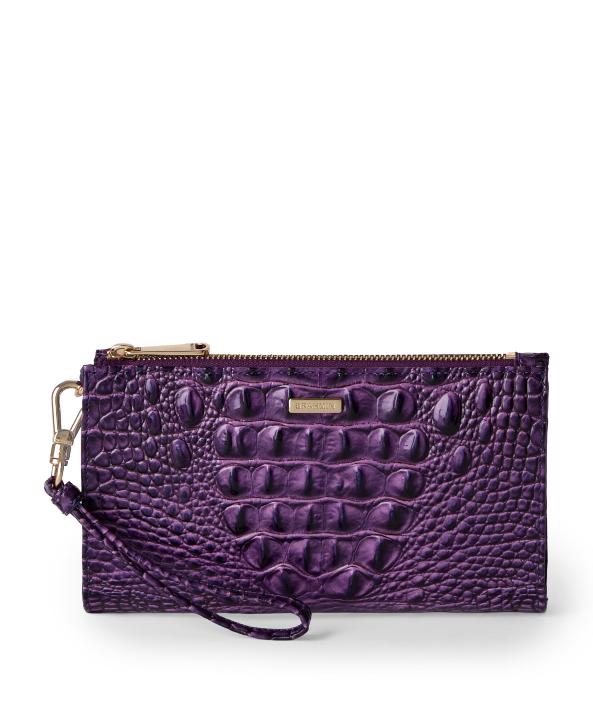Click here for Brahmin Daisy Leather Melbourne Wristlet - Heroic... prices