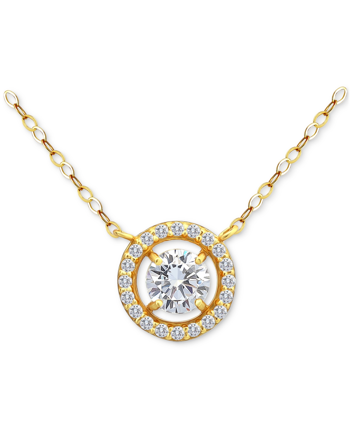 Click here for Giani Bernini Round Necklace (1-1/2 ct.t.w) in 18K... prices