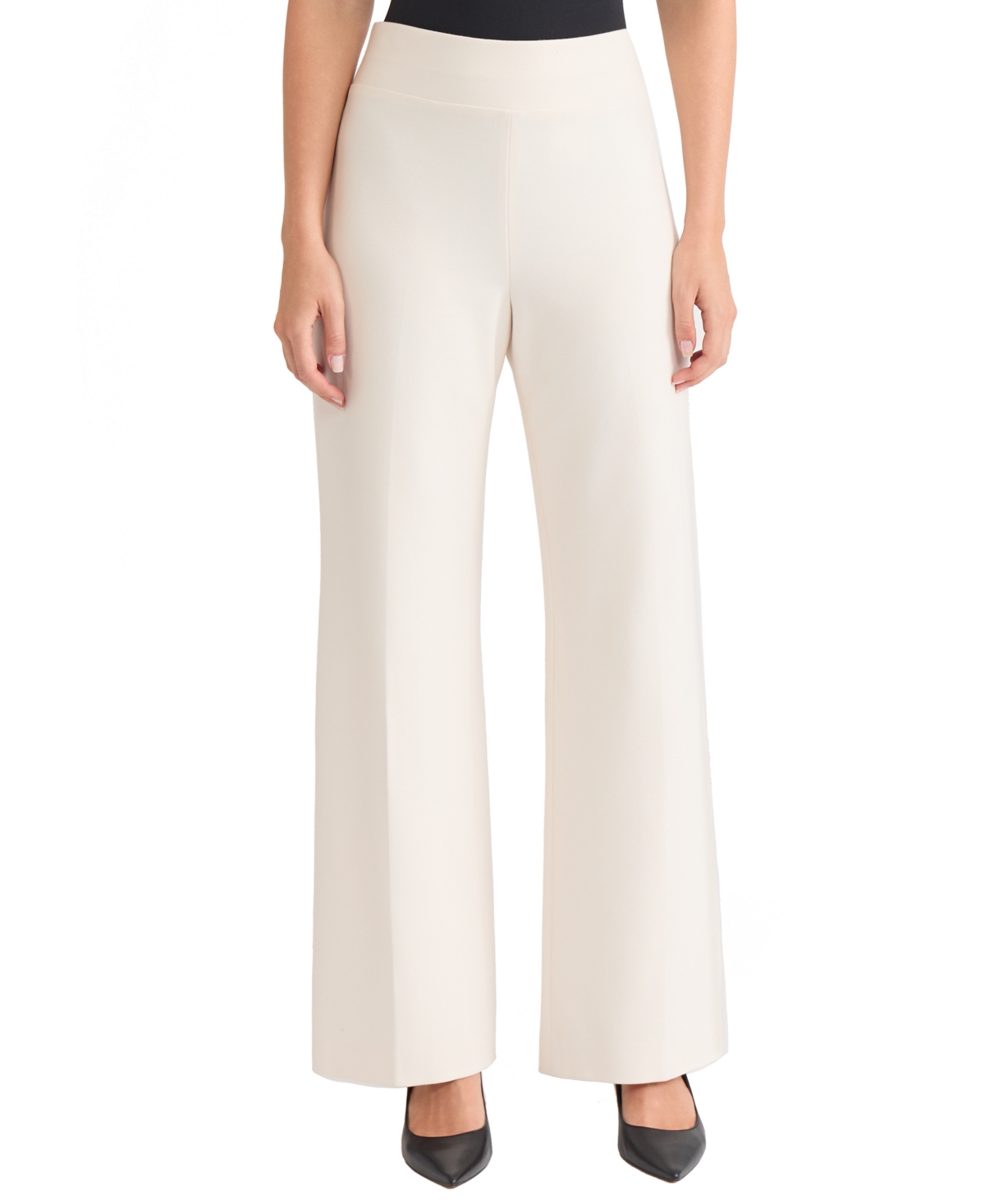 Click here for Jones New York Petite Wide Leg Knit Pants - Jones... prices
