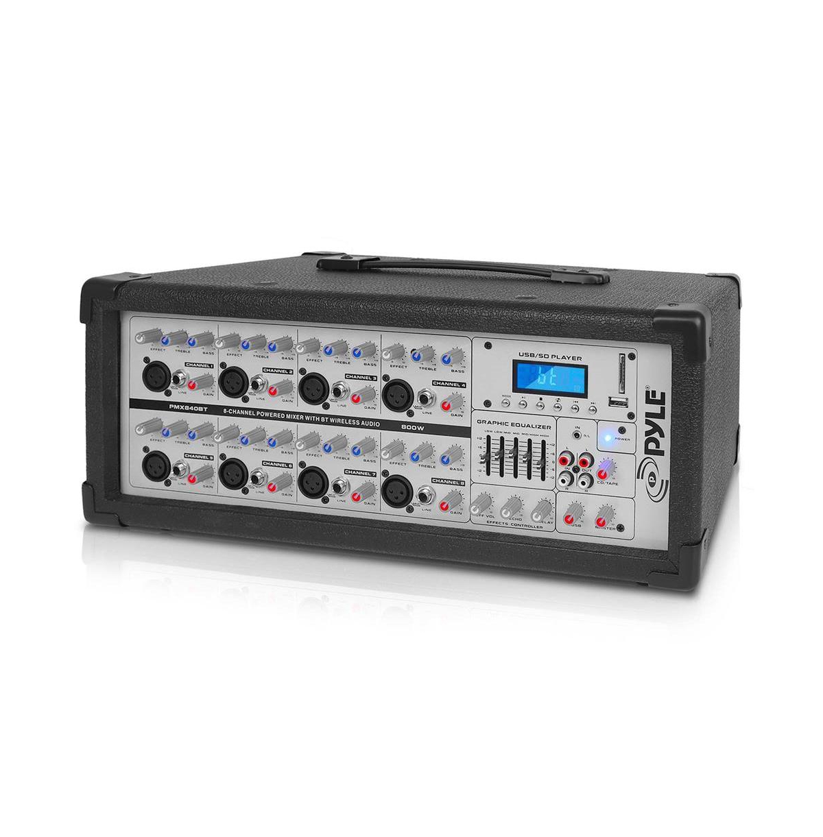 Click here for Pyle 8-Channel Bluetooth Stage Powered Mixer - Pro... prices