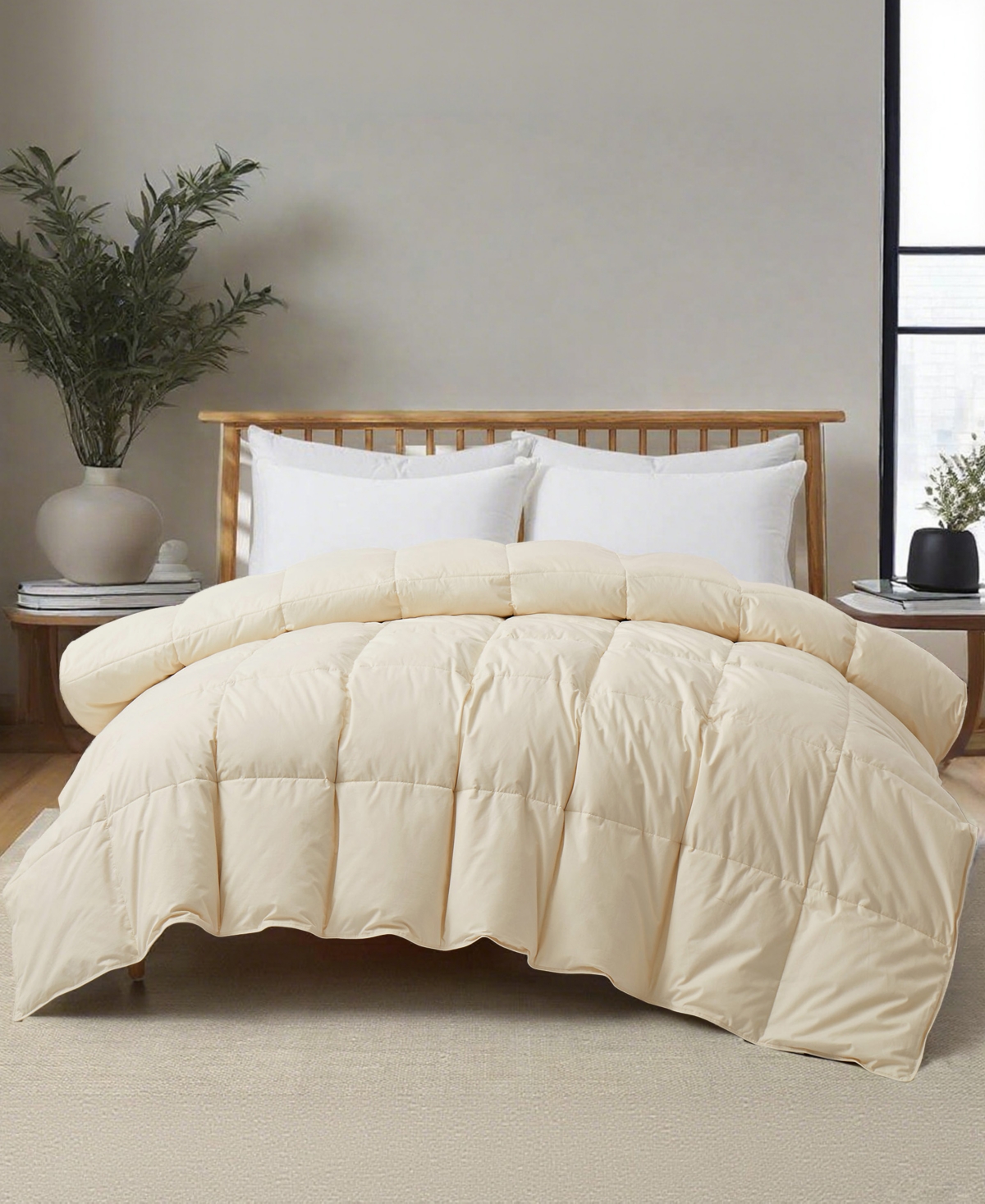 Click here for Unikome All Season 300 Thread Count Cotton Goose D... prices