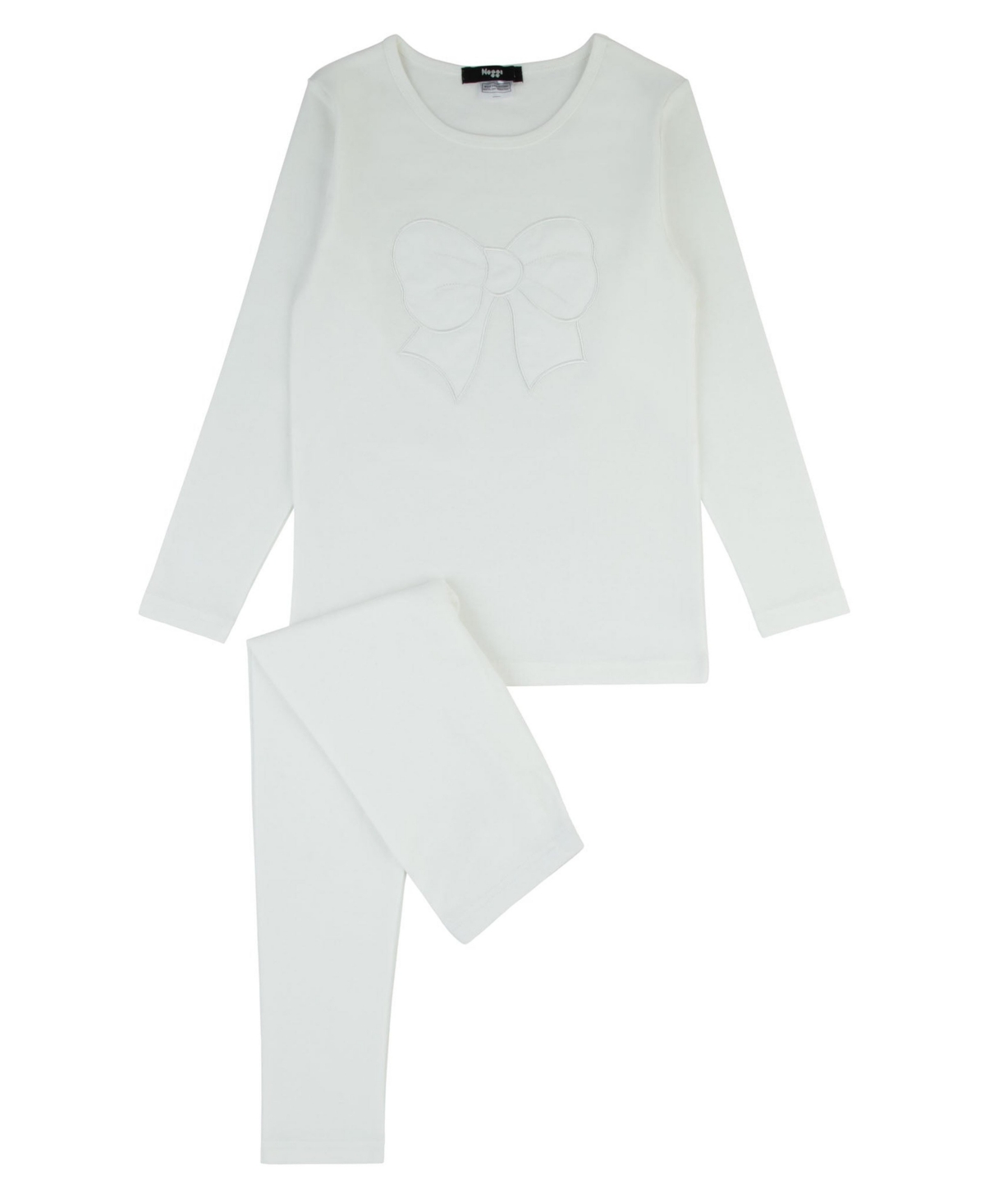 Click here for NoggiWear Little/Big Girls Puffy Bow Loungewear Se... prices