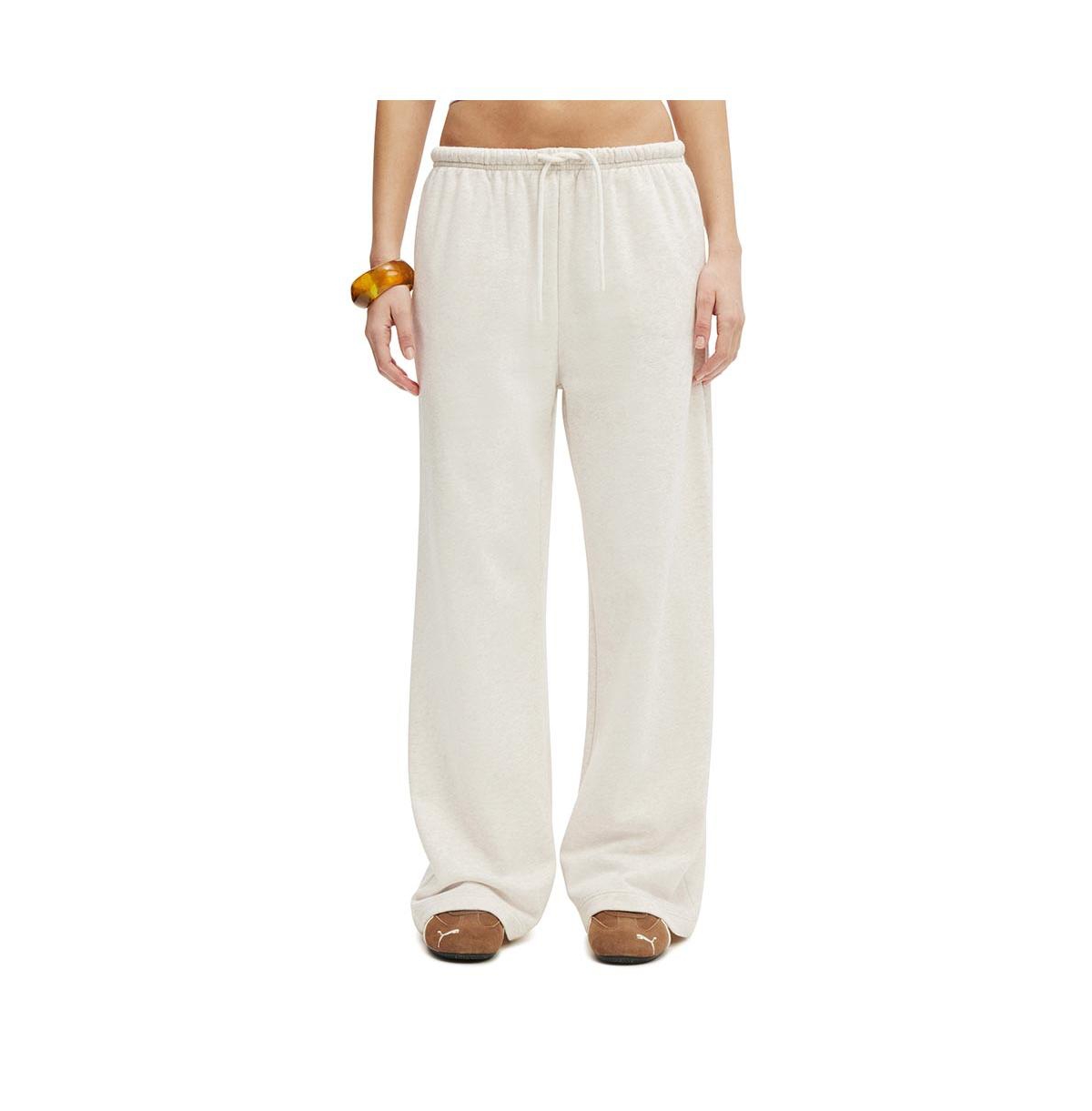Click here for Cotton On Womens Wide Leg Sweatpant - Oatmeal marl... prices