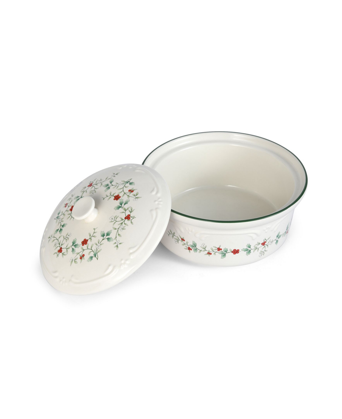 Click here for Winterberry Holiday Covered Casserole Dish - Multi prices