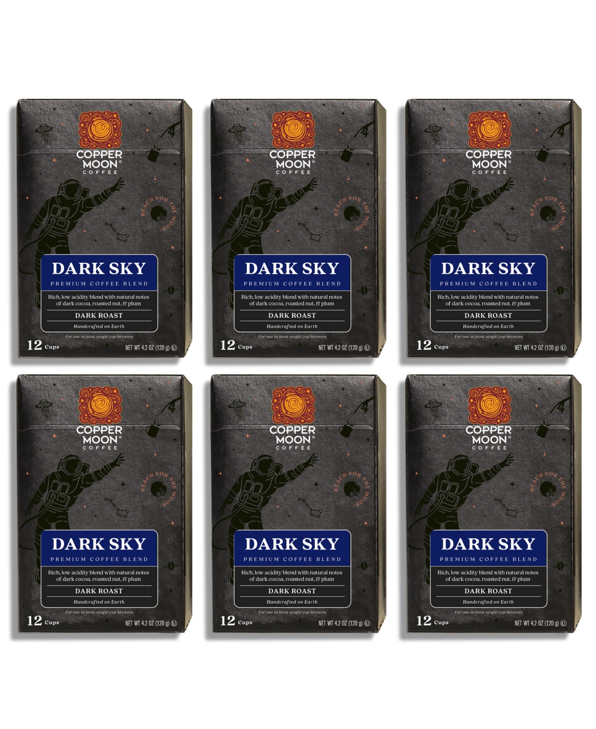 Click here for Copper Moon Coffee Dark Sky Blend Single Serve Cof... prices