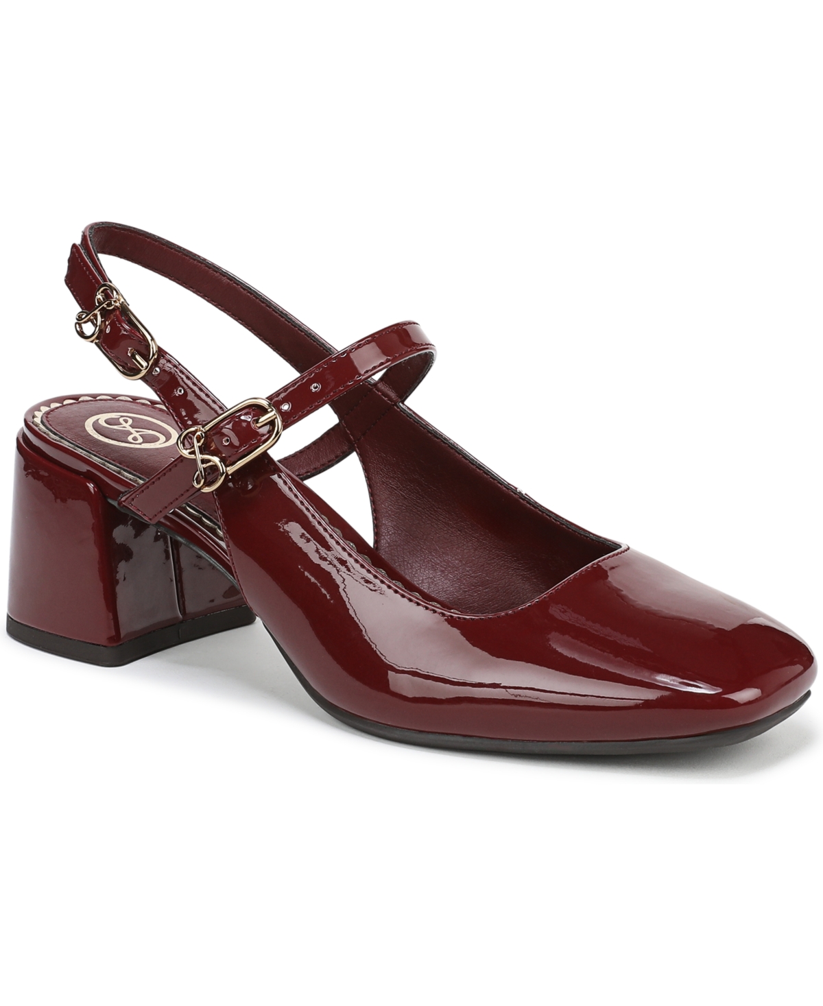 Click here for Sam and Libby Womens Grace Block Heel Slingback Ma... prices