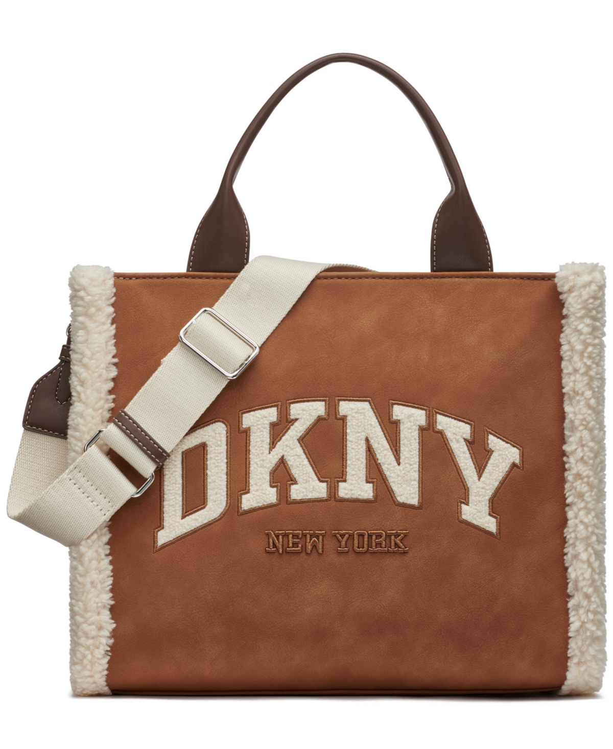 Click here for Dkny Womens Hadlee Medium Tote Crossbody Handbag -... prices