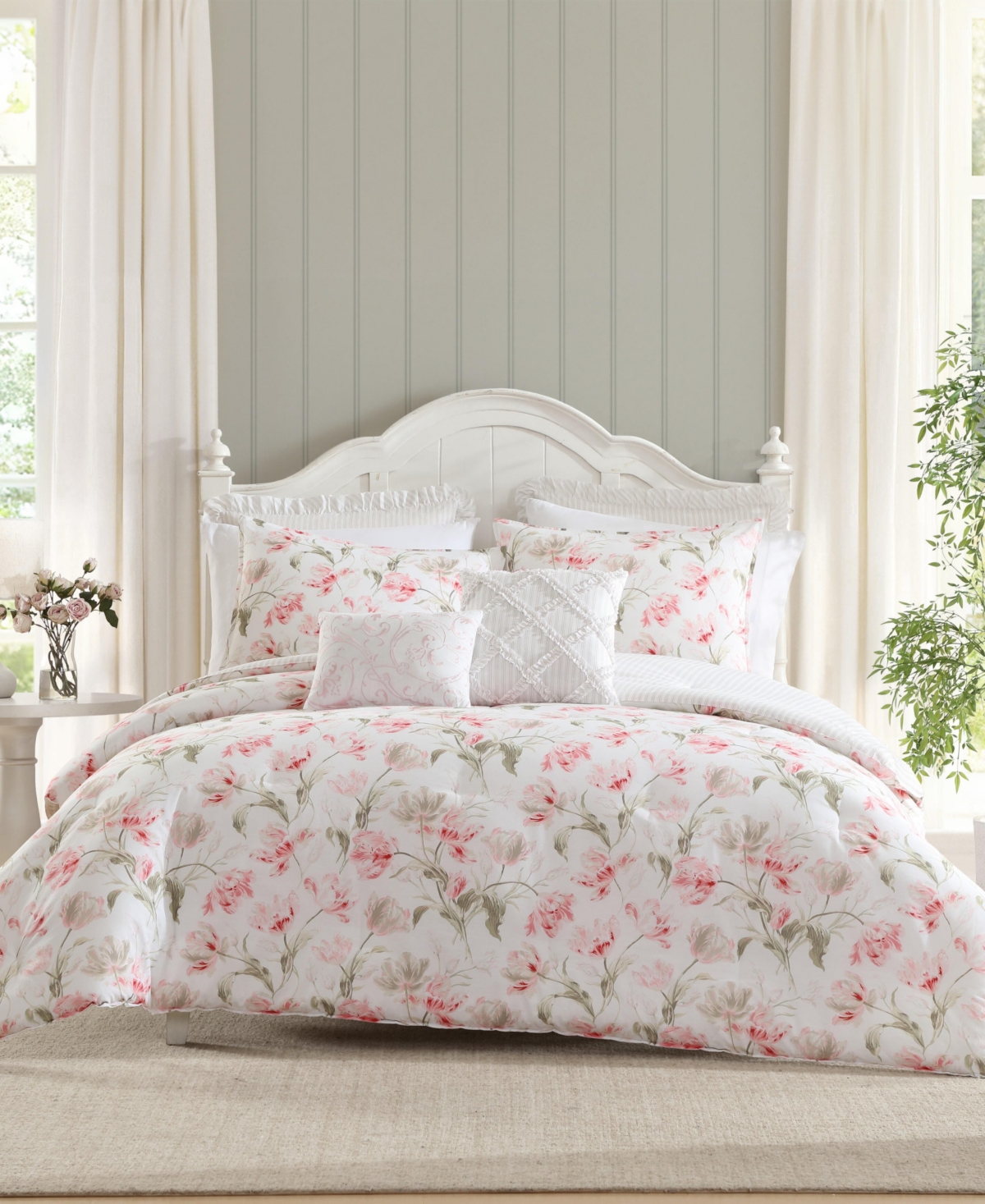 Click here for Laura Ashley Gosford Cotton 5-Pc. Comforter Bonus... prices