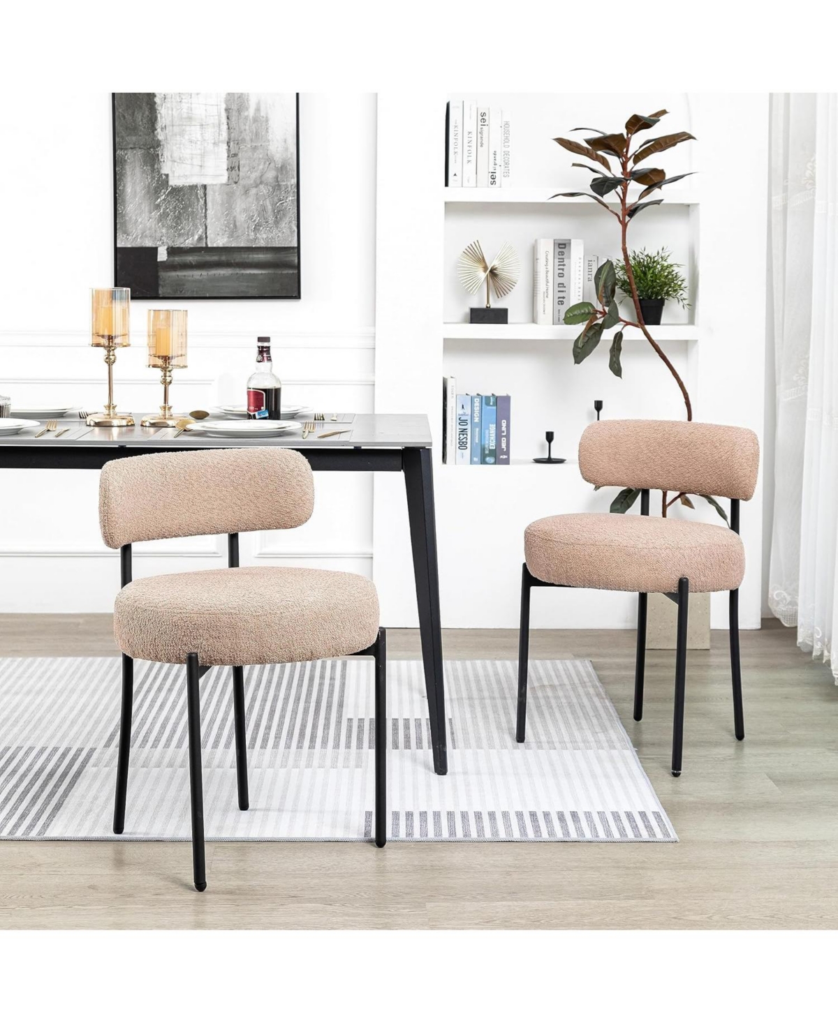 Click here for Dyhome Kitchen Chairs Mid-Century Modern Dining Ch... prices
