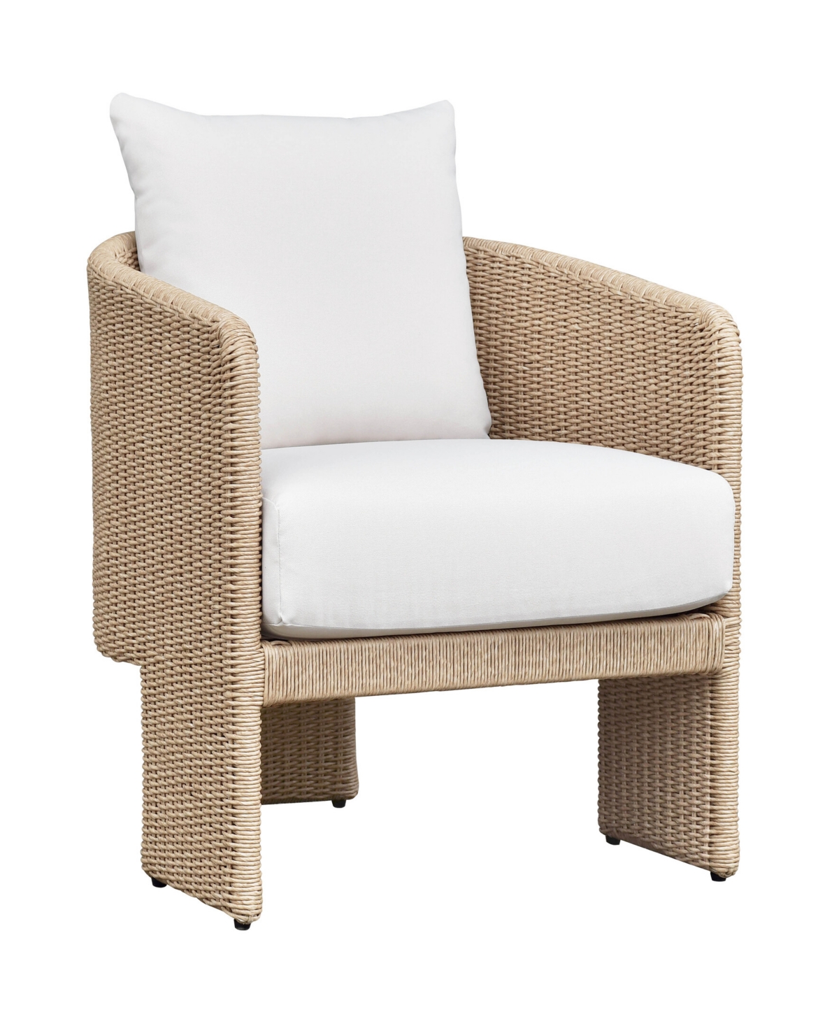 Click here for Tov Furniture 32.7 Alexa Rattan Wicker Frame Outdo... prices