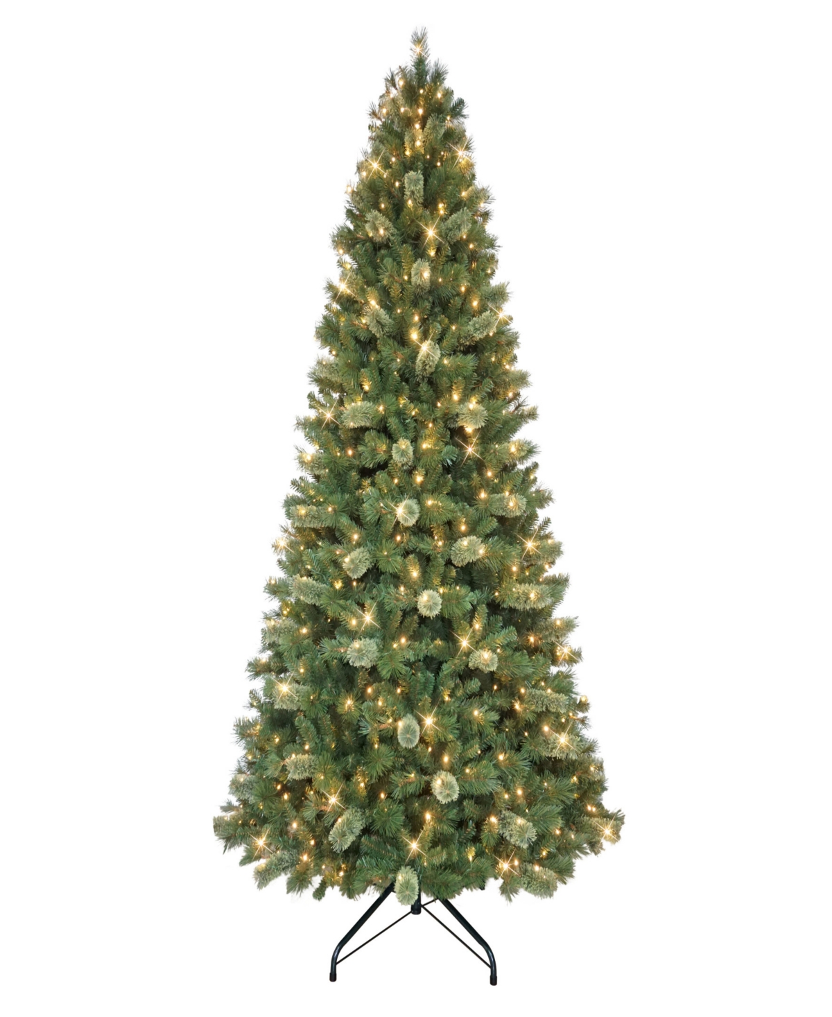 Click here for Puleo 9 Pre-Lit Artificial Teton Pine Tree with Le... prices