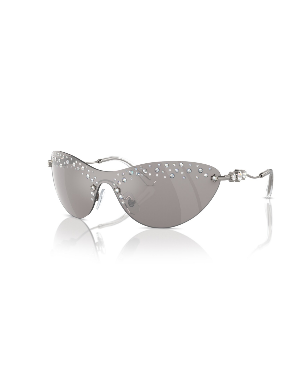 Click here for Swarovski Womens Geometric Crystal Embellished Sun... prices