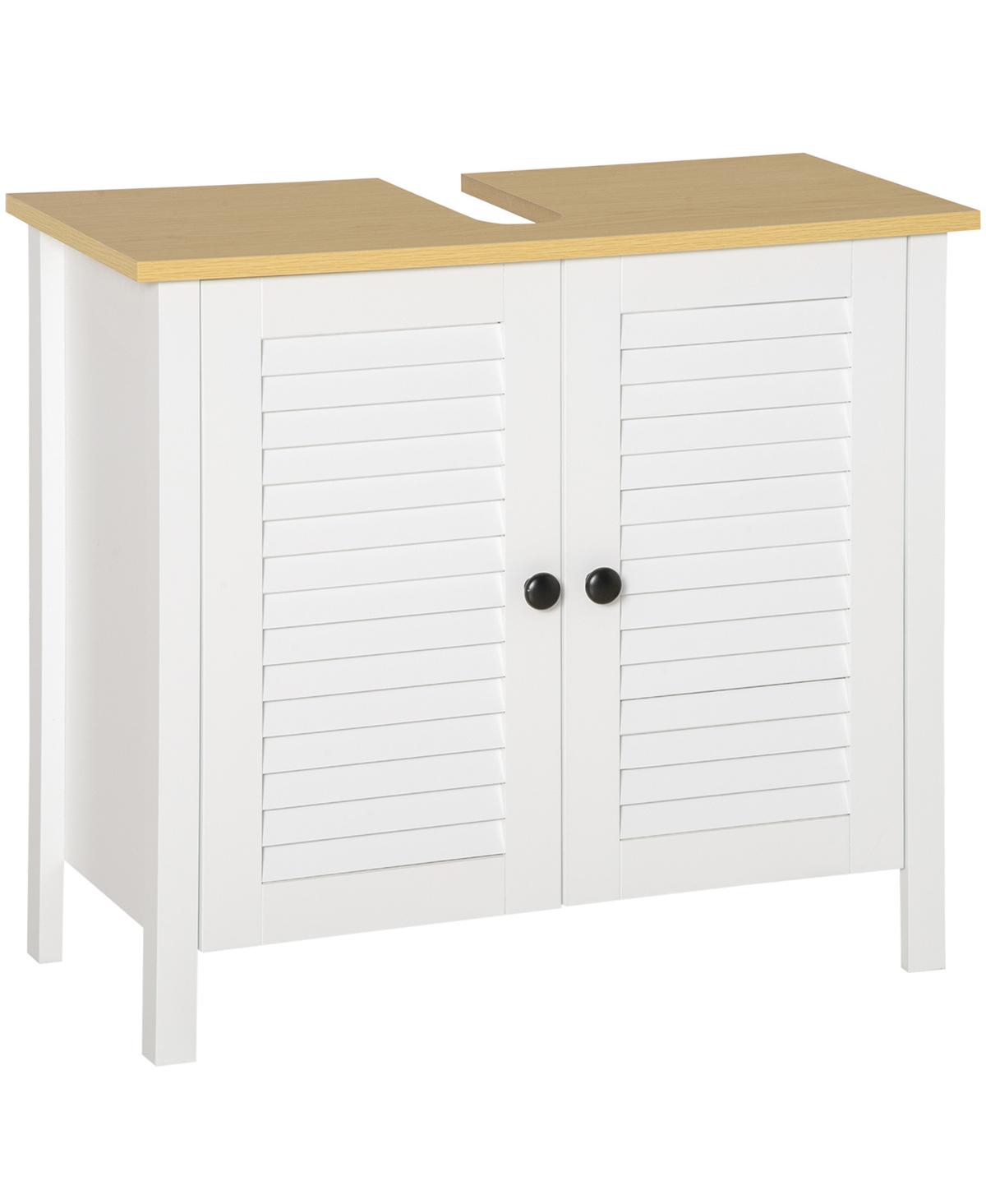 Click here for Slickblue Pedestal Sink Storage Cabinet with Doubl... prices