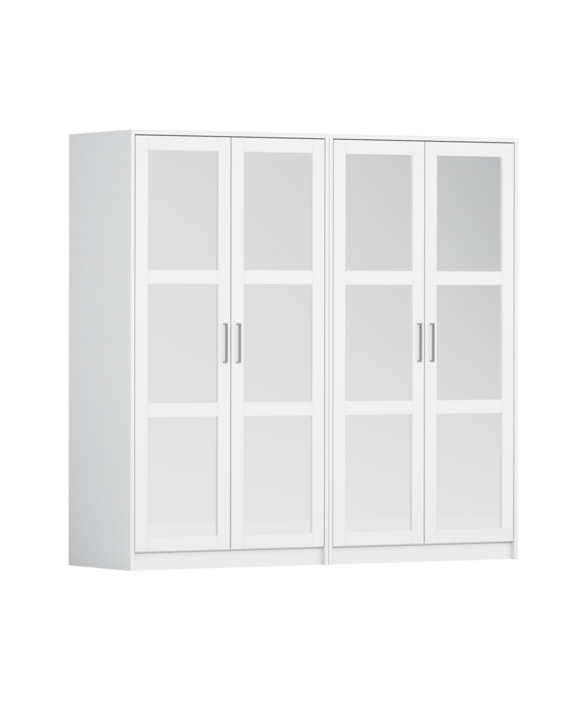 Click here for Palace Imports 100 Solid Wood Urban 4-Door Wardrob... prices