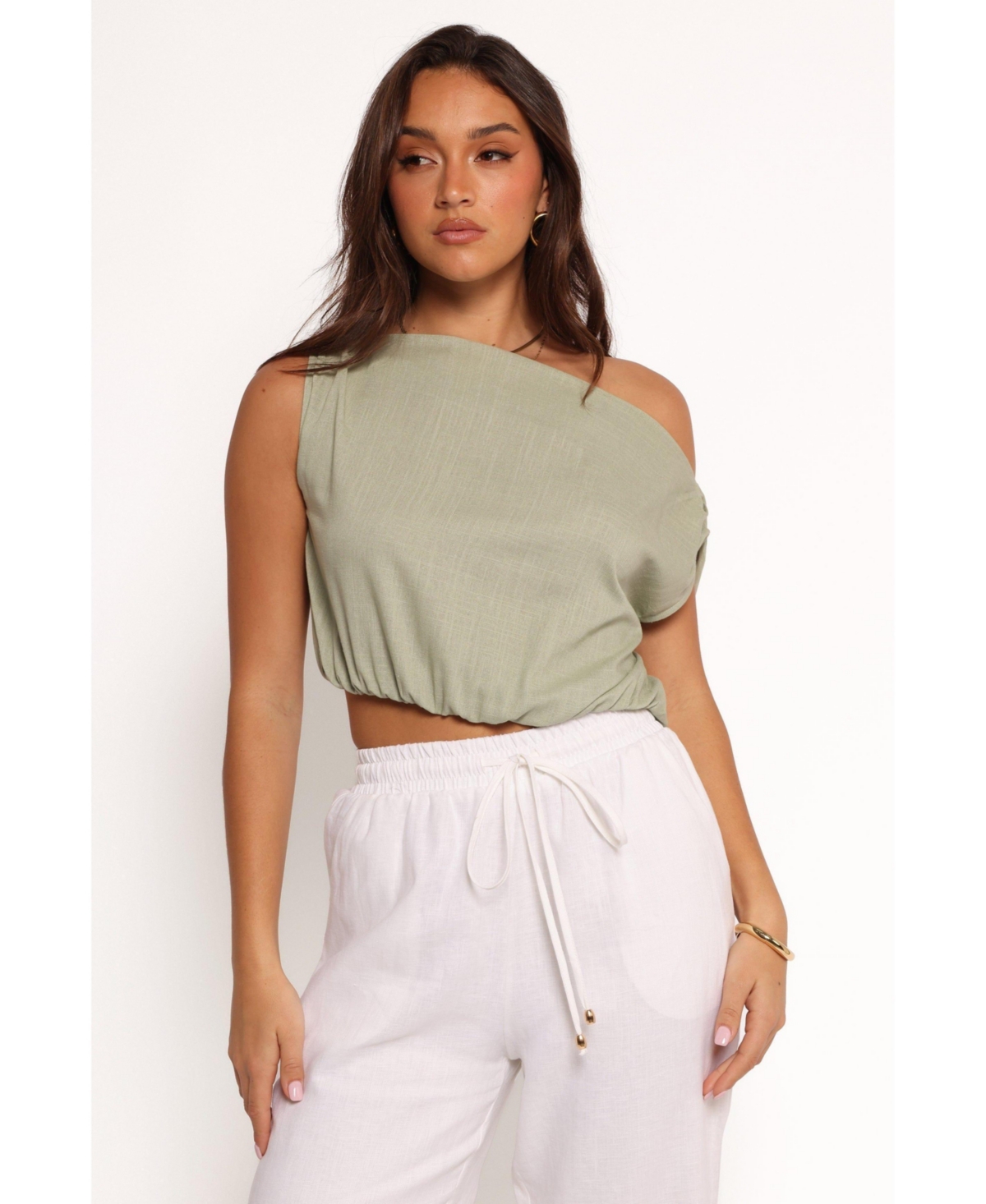 Click here for Petal and Pup Womens Zara Top - Green prices