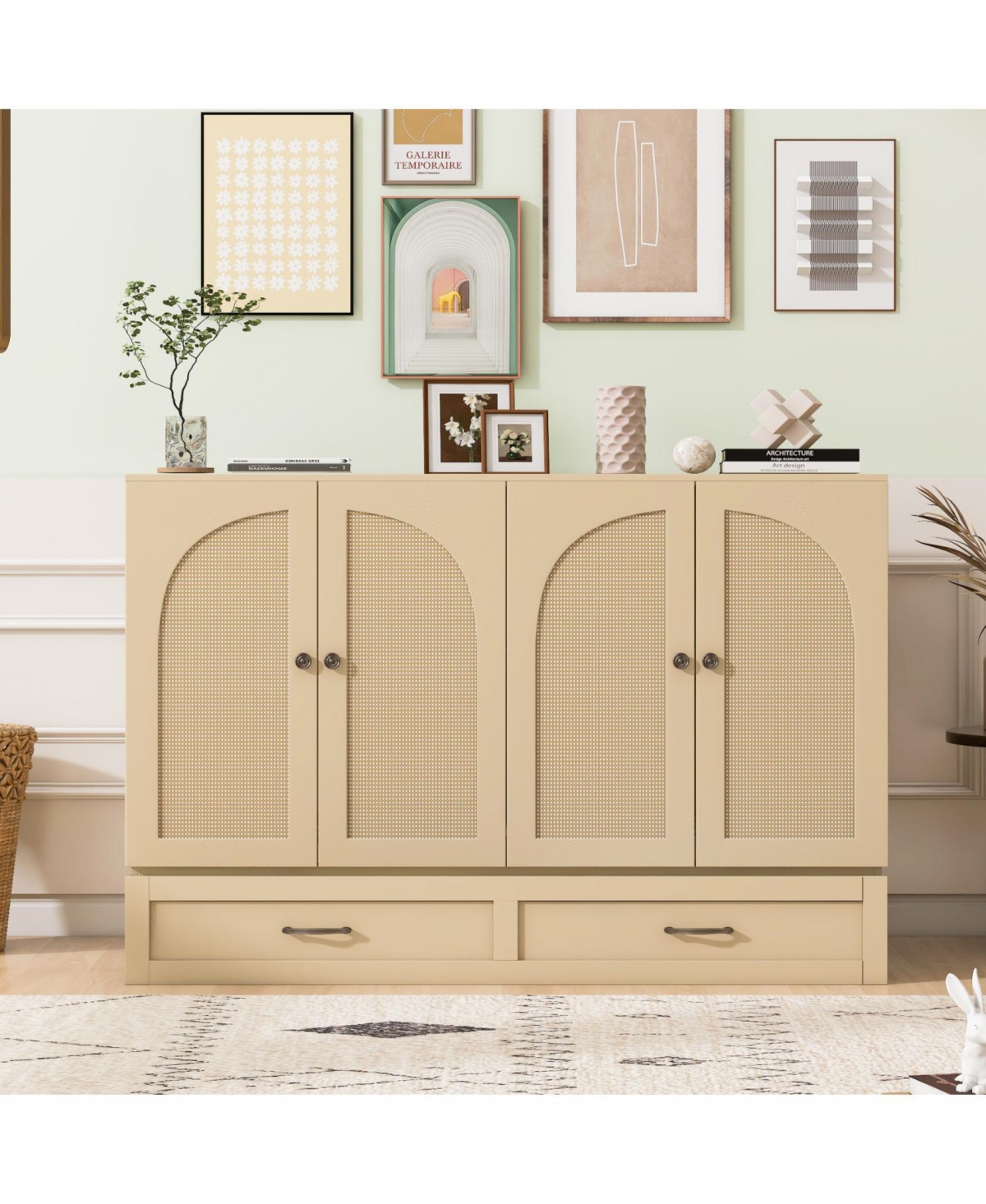 Click here for Streamdale Furniture Full Size Murphy Bed with Lar... prices