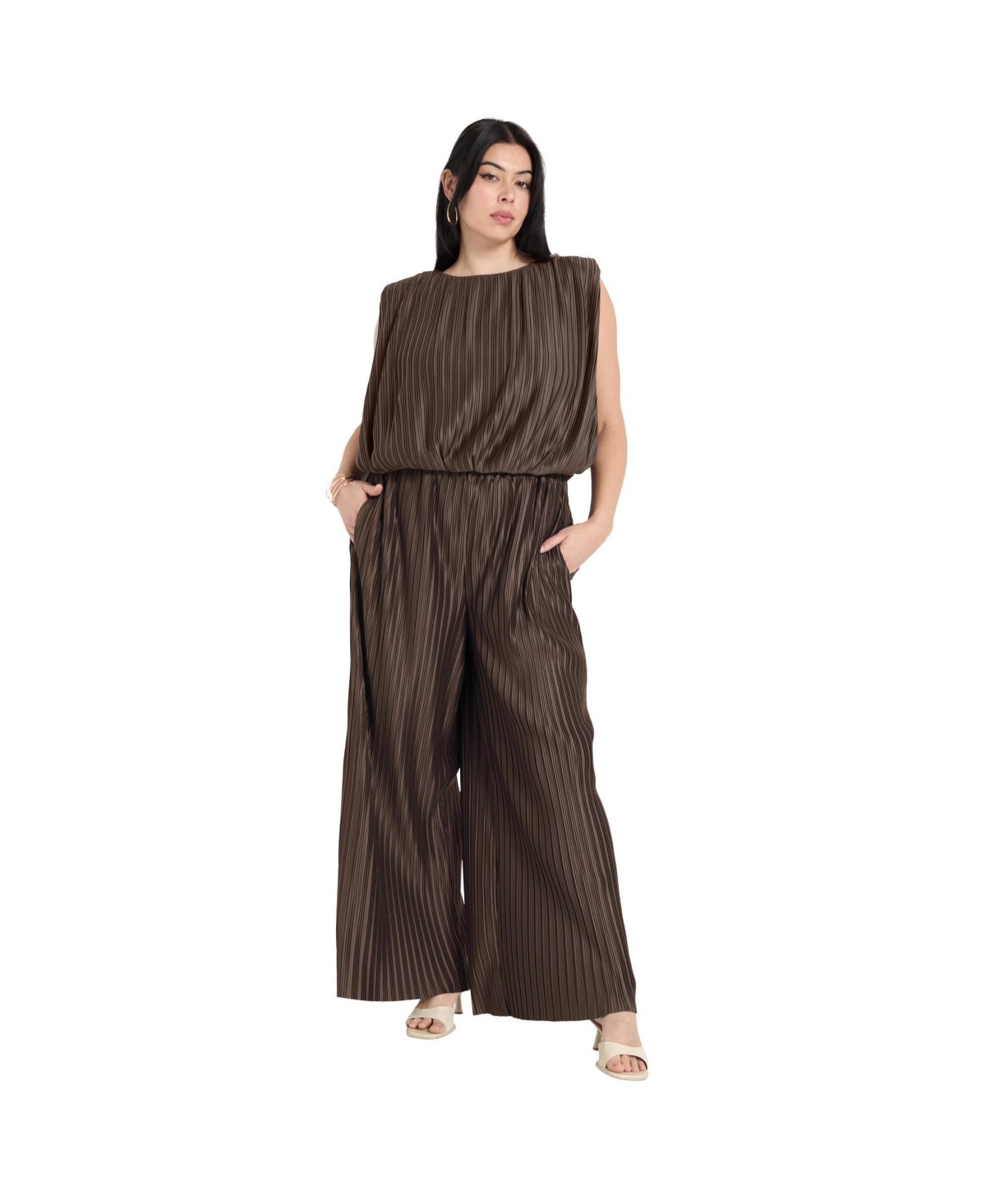 Click here for June + Vie Womens June + Vie Plisse Dolman-Sleeve... prices