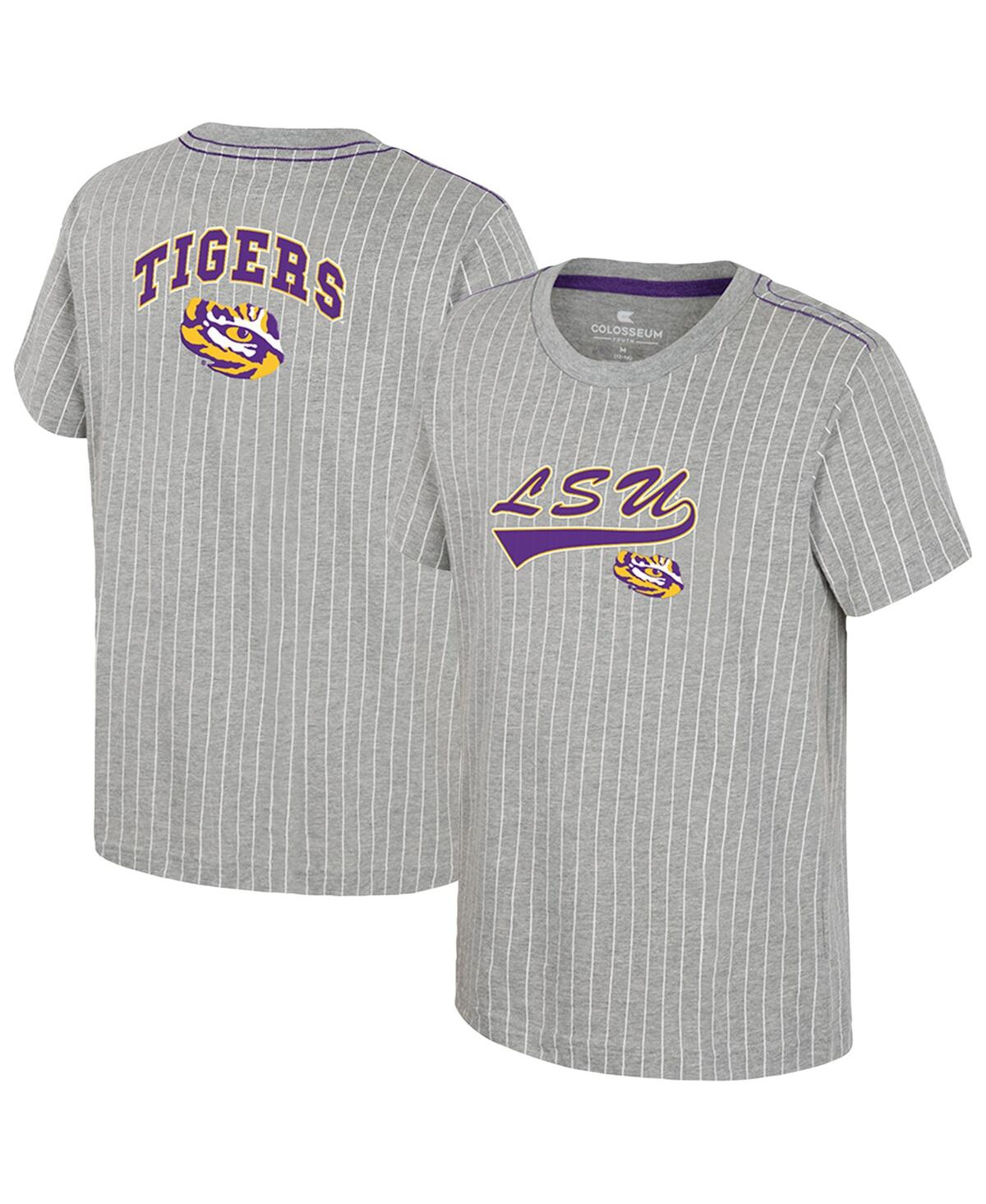 Click here for Colosseum Big Boys and GirlsÂ Heather Gray Lsu Tig... prices
