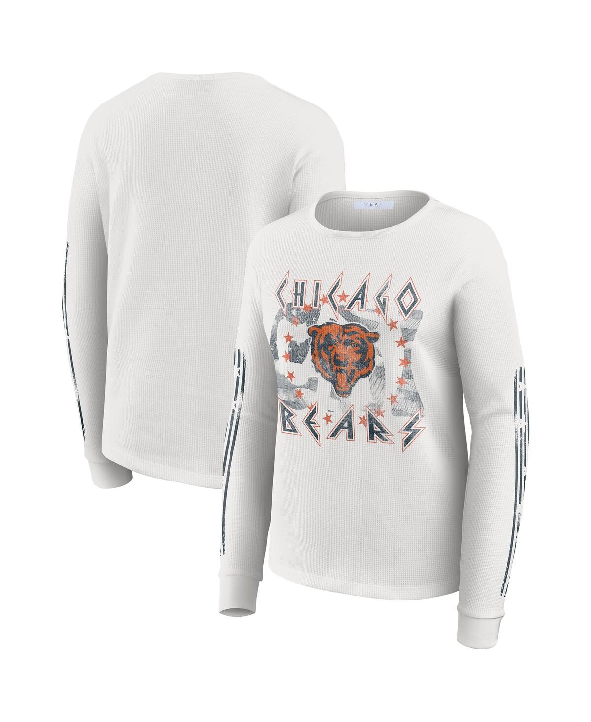 Click here for Wear by Erin Andrews Womens White Chicago Bears Gr... prices
