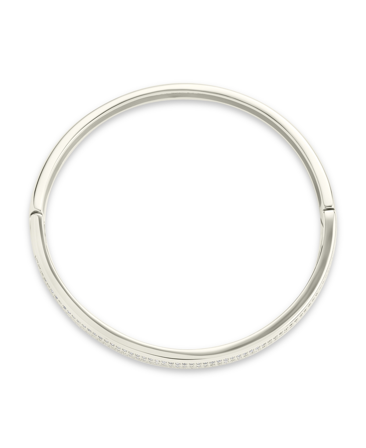 Click here for Sterling Forever Nessa Cubic Zirconia Bangle Brace... prices